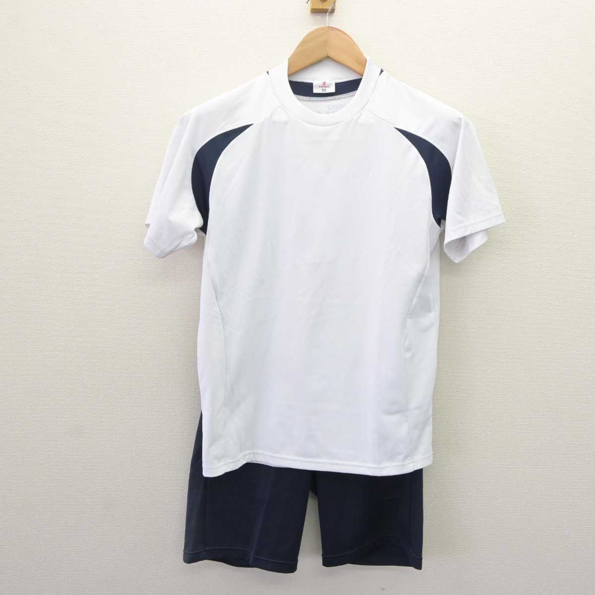 【中古】大阪府 歌島中学校 女子制服 2点 体操服 上・体操服 下 Sf066262 中古制服通販パレイド