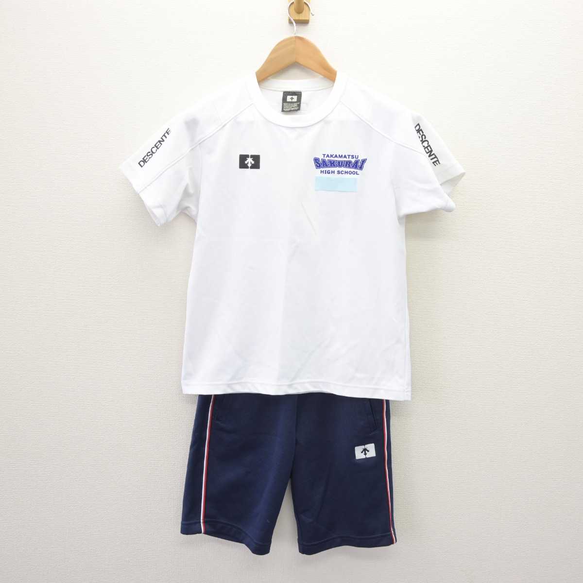 【中古】香川県 高松桜井高等学校 女子制服 2点 体操服 上・体操服 下 Sf066357 中古制服通販パレイド