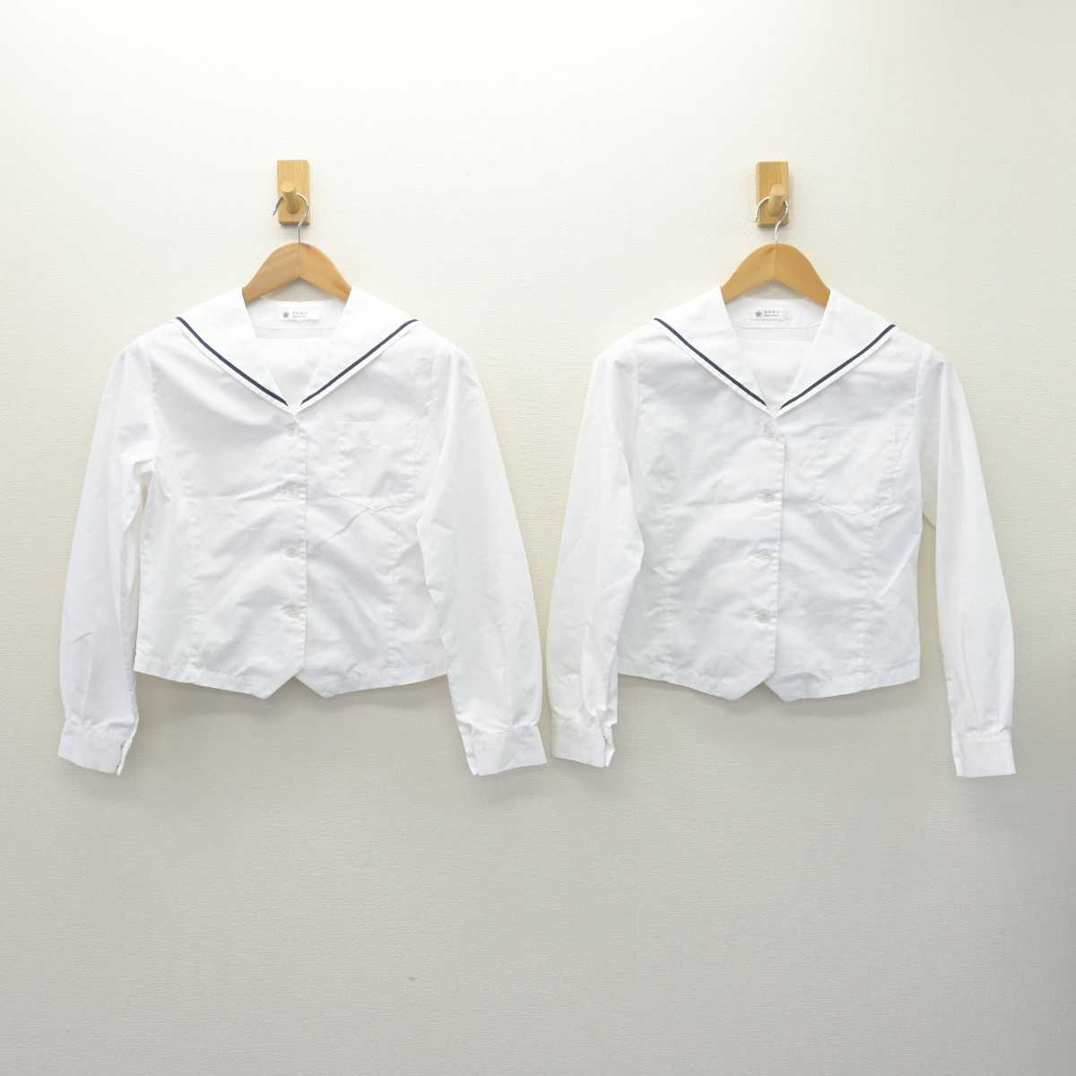 【中古】岐阜県 加納高等学校 女子制服 2点 セーラー服 Sf066483 中古制服通販パレイド