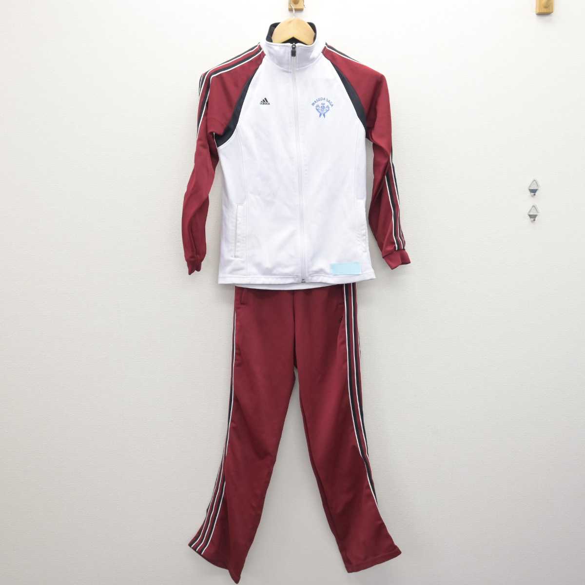 【中古】佐賀県 早稲田佐賀中学校 女子制服 3点 ジャージ 上・体操服 上・ジャージ 下 Sf066630 中古制服通販パレイド