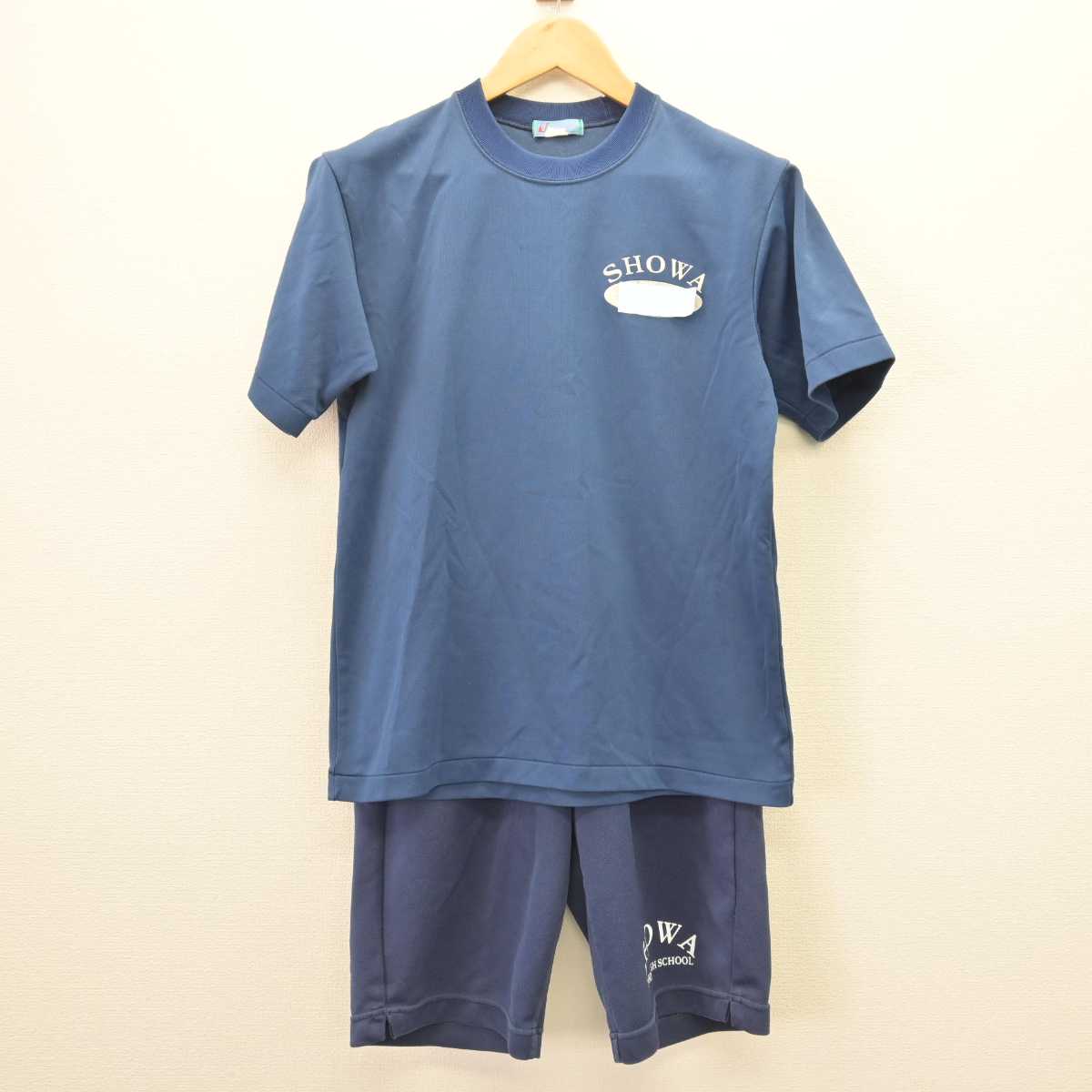 【中古】千葉県 袖ケ浦市立昭和中学校 女子制服 2点 体操服 上・体操服 下 Sf067021 中古制服通販パレイド