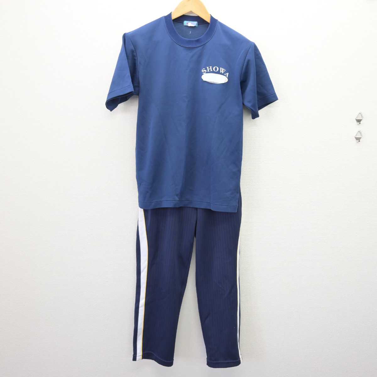 【中古】千葉県 袖ケ浦市立昭和中学校 女子制服 3点 体操服 上・体操服 下・ジャージ 下 Sf067022 中古制服通販パレイド