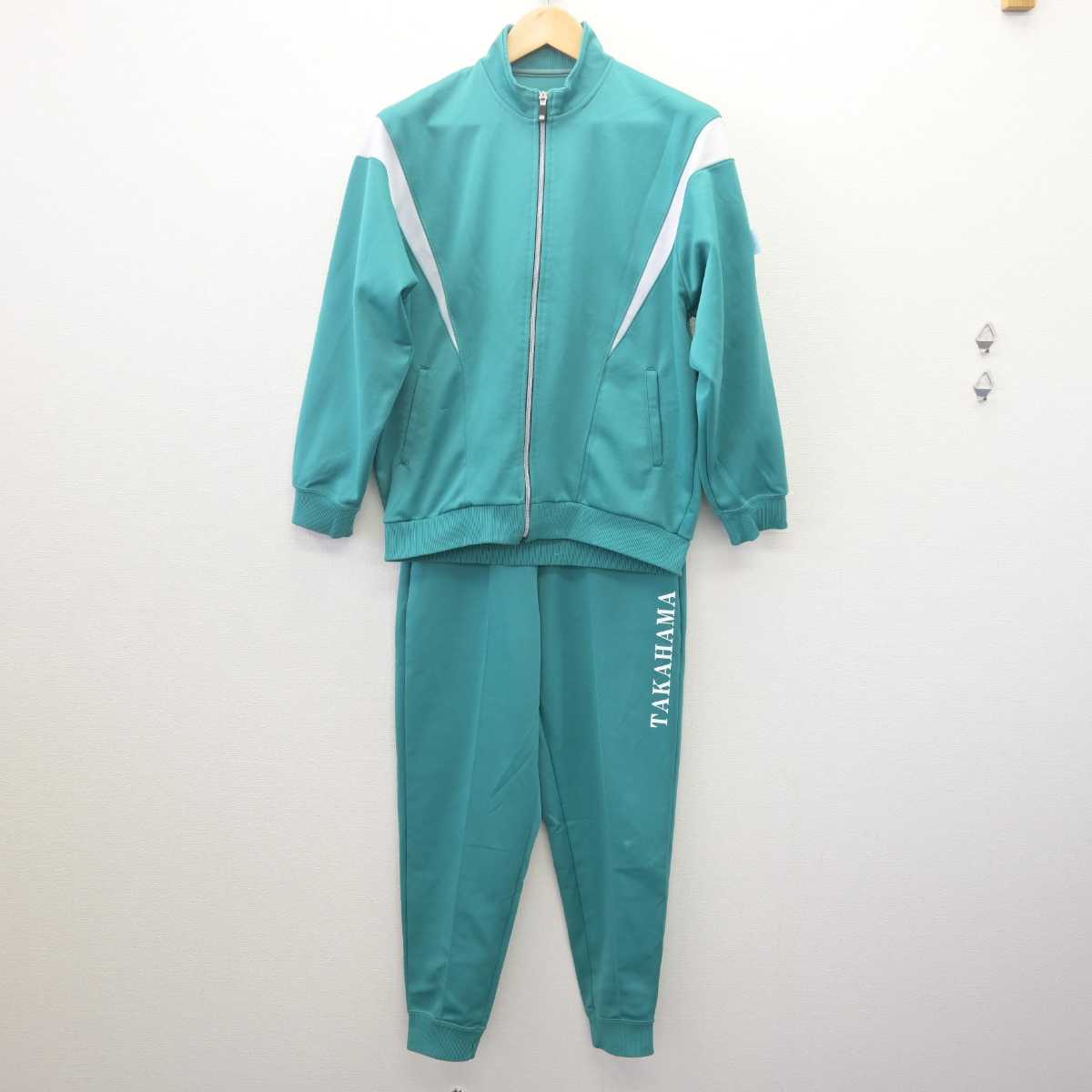 【中古】愛知県 高浜市立高浜中学校 女子制服 2点 ジャージ 上・ジャージ 下 Sf067780 中古制服通販パレイド