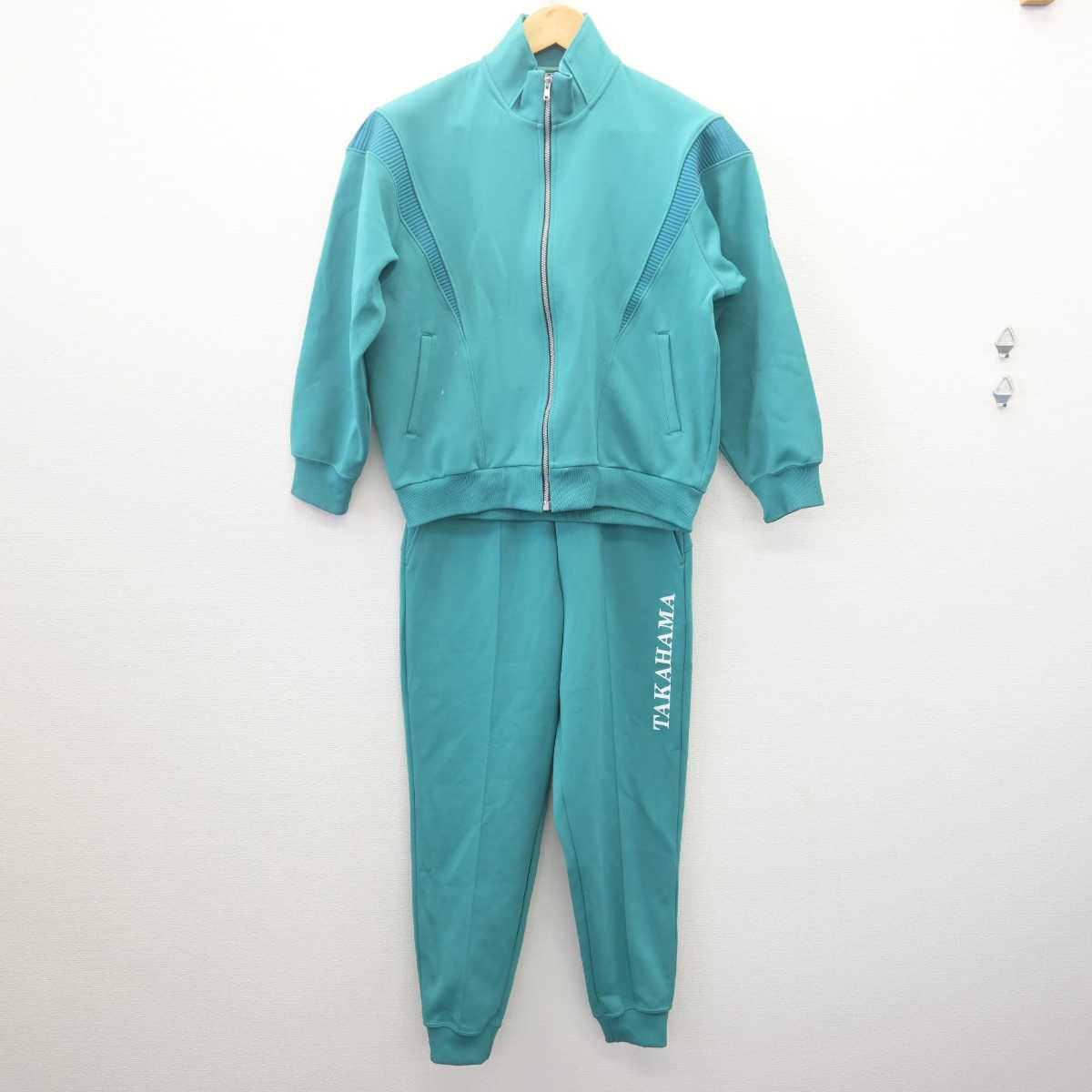 【中古】愛知県 高浜市立高浜中学校 女子制服 2点 ジャージ 上・ジャージ 下 Sf067781 中古制服通販パレイド