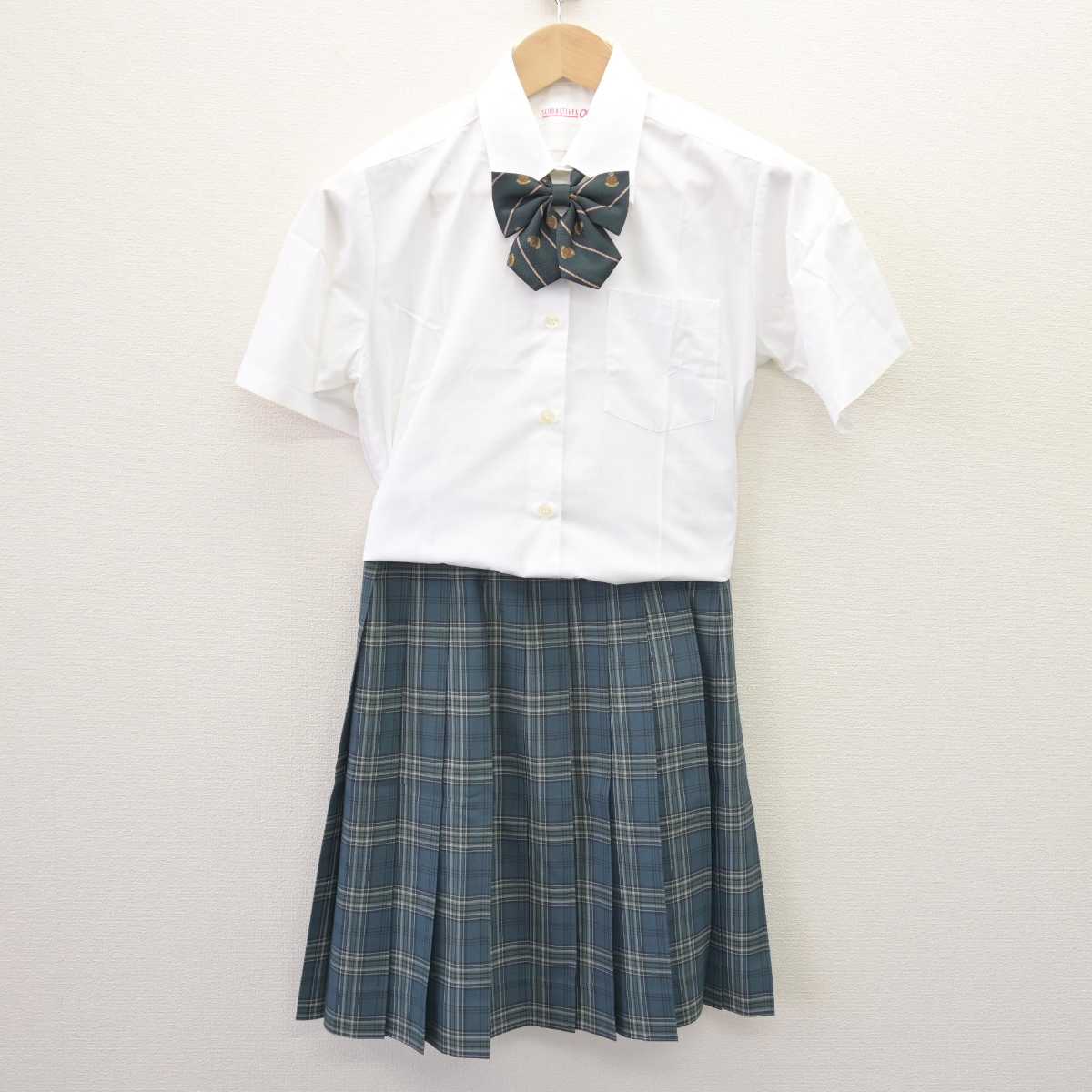 【中古】東京都 東洋高等学校旧制服 女子制服 3点 シャツ・スカート Sf068290 中古制服通販パレイド