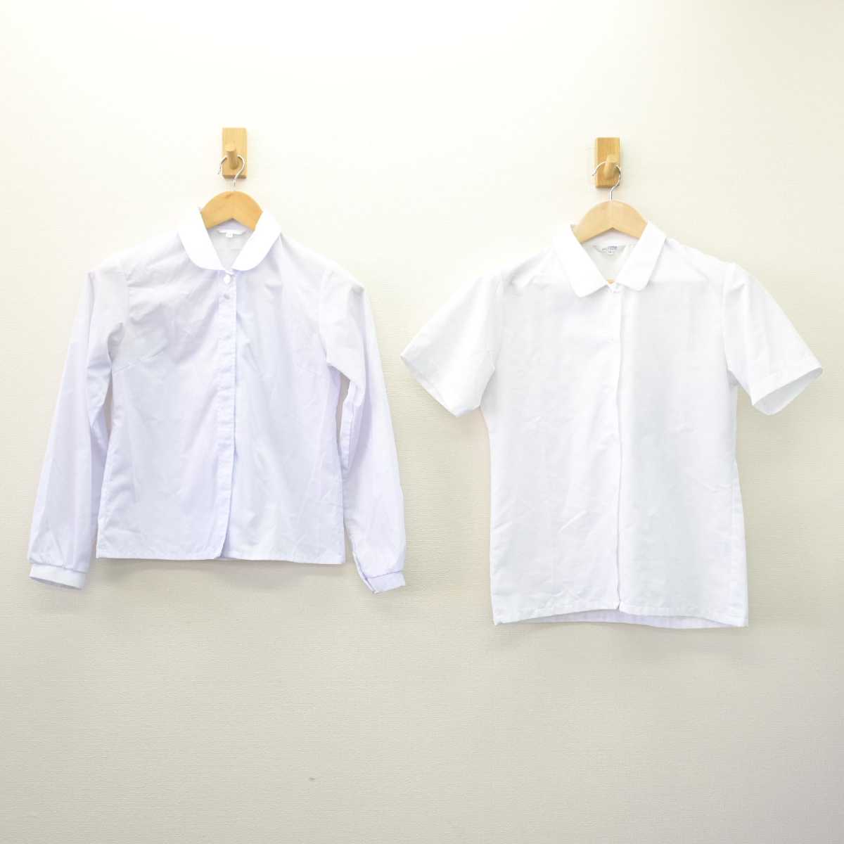 【中古】福岡県 福岡雙葉中学校 女子制服 3点 シャツ・シャツ Sf068332 中古制服通販パレイド