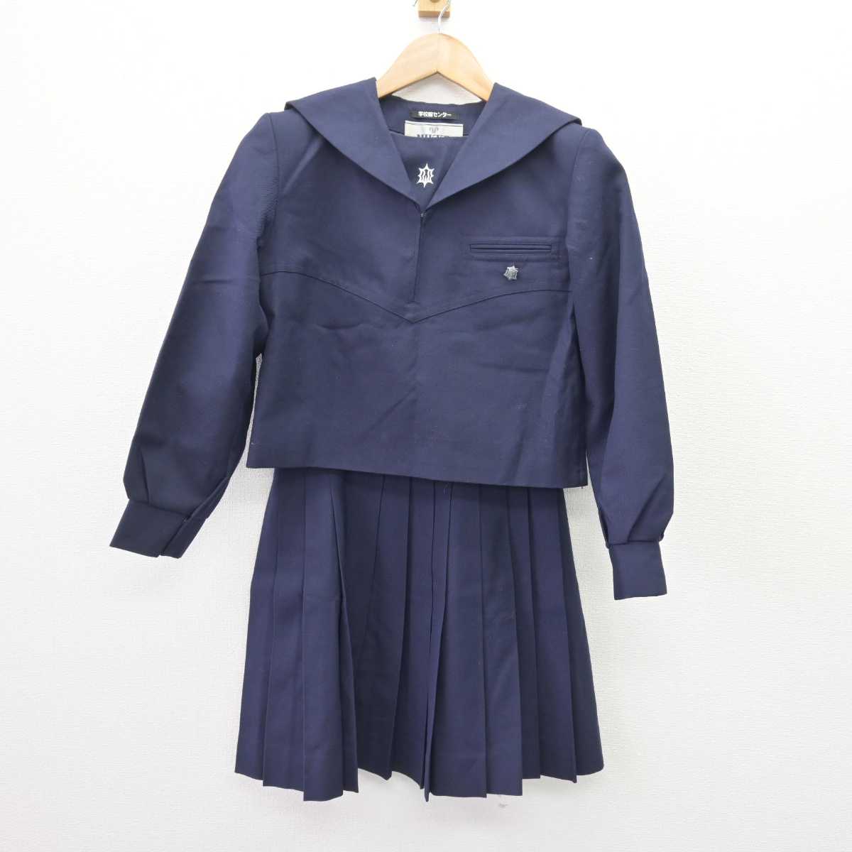 【中古】東京都 杉並高等学校 女子制服 2点 セーラー服・スカート Sf069411 中古制服通販パレイド