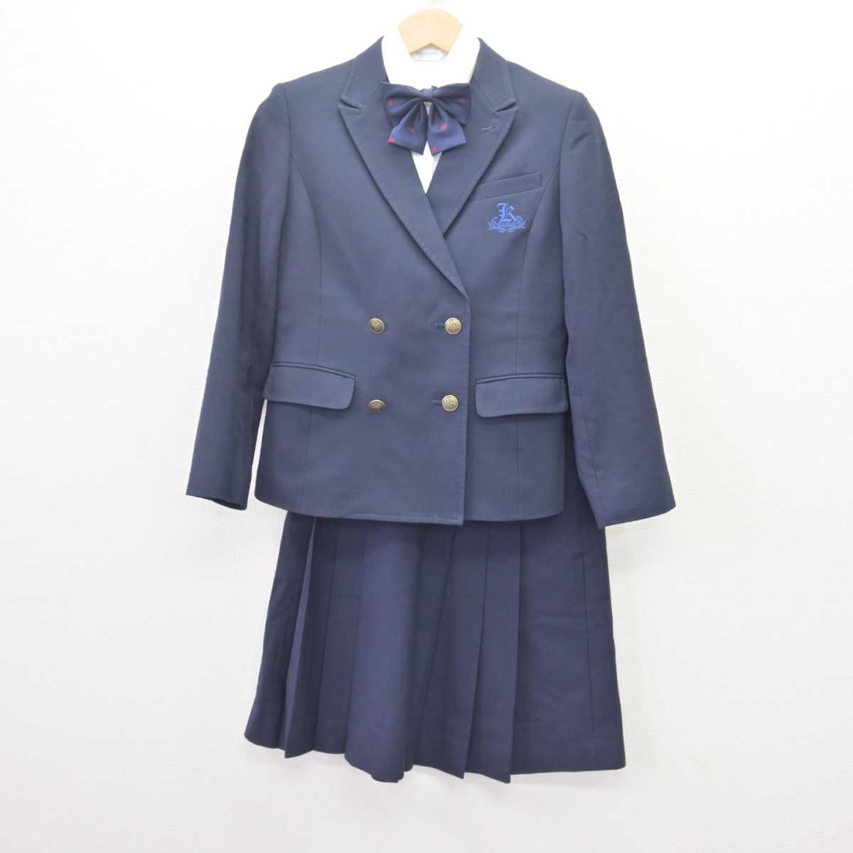 【中古】大阪府 関西大学第一高等学校 女子制服 5点 ブレザー・シャツ・スカート Sf069491 中古制服通販パレイド