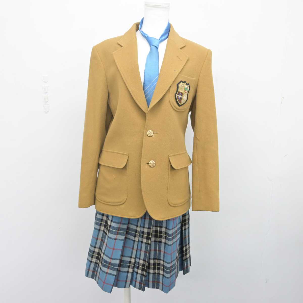 【中古】熊本県 熊本マリスト学園高等学校 女子制服 4点 ブレザー・スカート・スカート Sf070043 中古制服通販パレイド