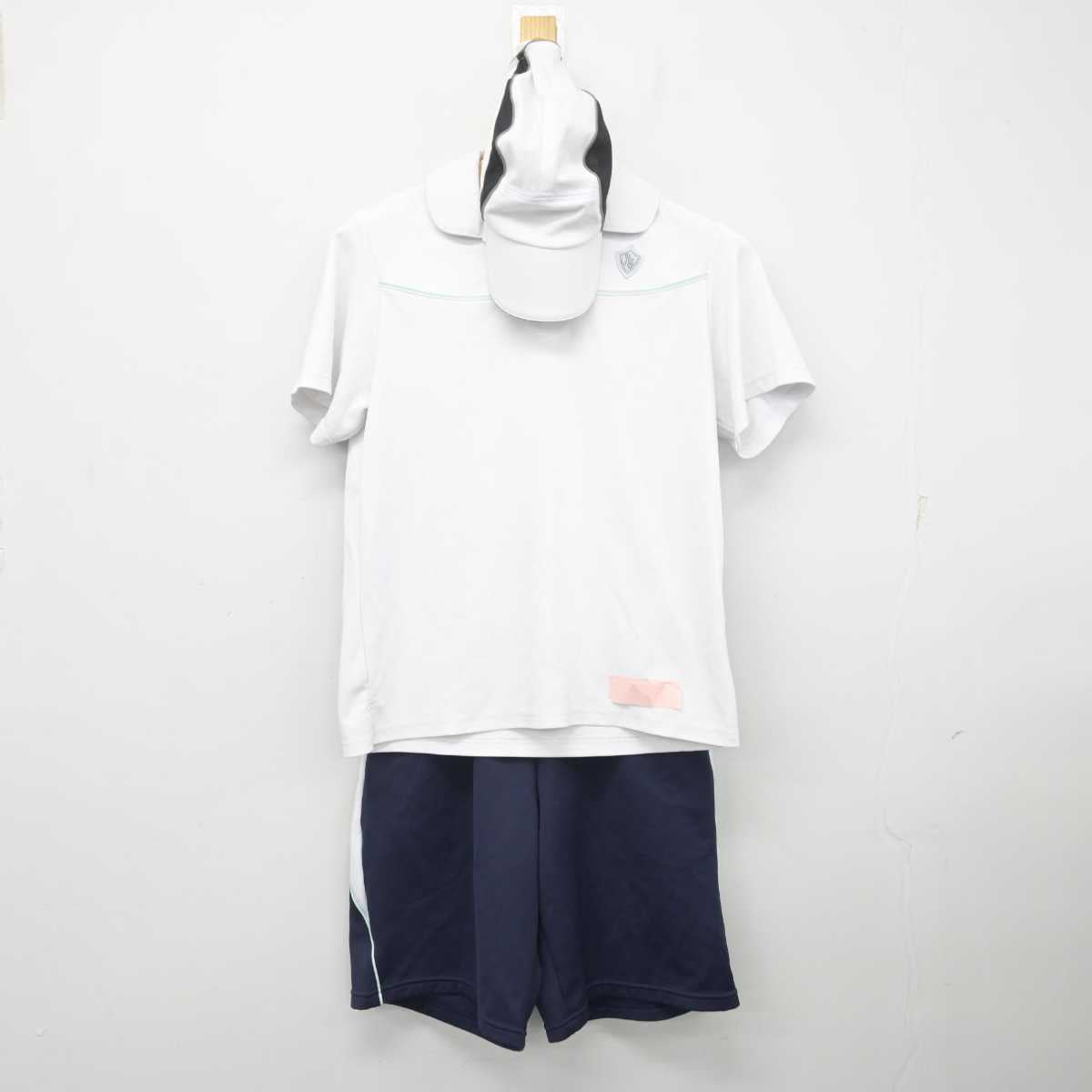 【中古】神奈川県 横浜女学院高等学校 女子制服 3点 体操服 上・体操服 下 Sf071083 中古制服通販パレイド