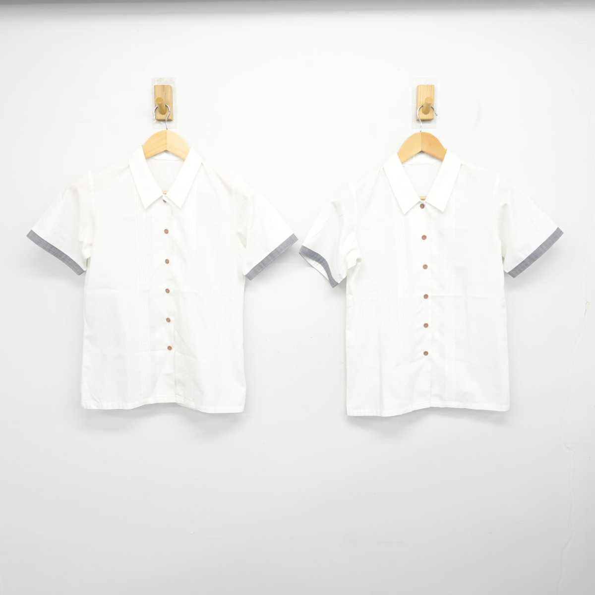 【中古】大阪府 貝塚市立第五中学校 女子制服 2点 シャツ Sf071352 中古制服通販パレイド