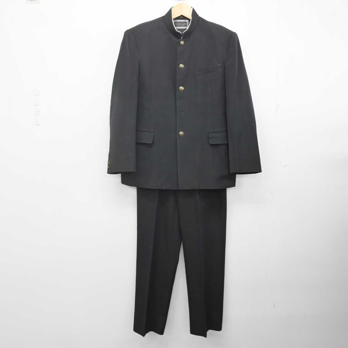 【中古】愛媛県 三津浜中学校 男子制服 2点 学ラン・ズボン Sf071605 中古制服通販パレイド