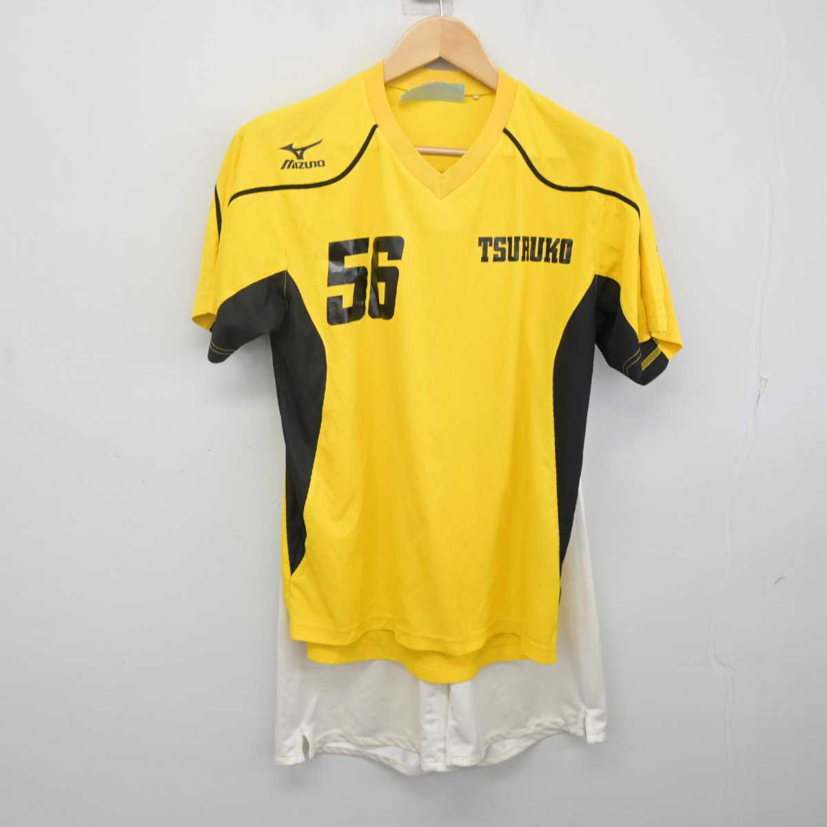 【中古】大分県 鶴崎工業高等学校サッカー部ユニフォーム 男子制服 4点 部活ユニフォーム 上・部活ユニフォーム 下・部活ユニフォーム 下