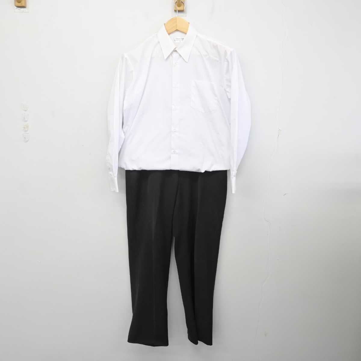 【中古】大分県 大分雄城台高等学校 男子制服 2点 シャツ・ズボン Sf072002 中古制服通販パレイド