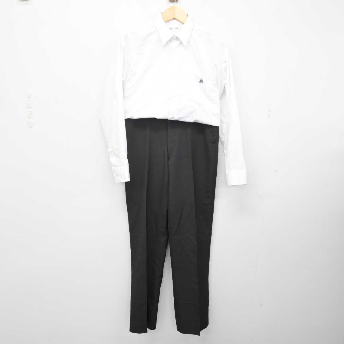 【中古】福岡県 久留米大学附設高等学校 男子制服 2点 シャツ・ズボン Sf072014 中古制服通販パレイド