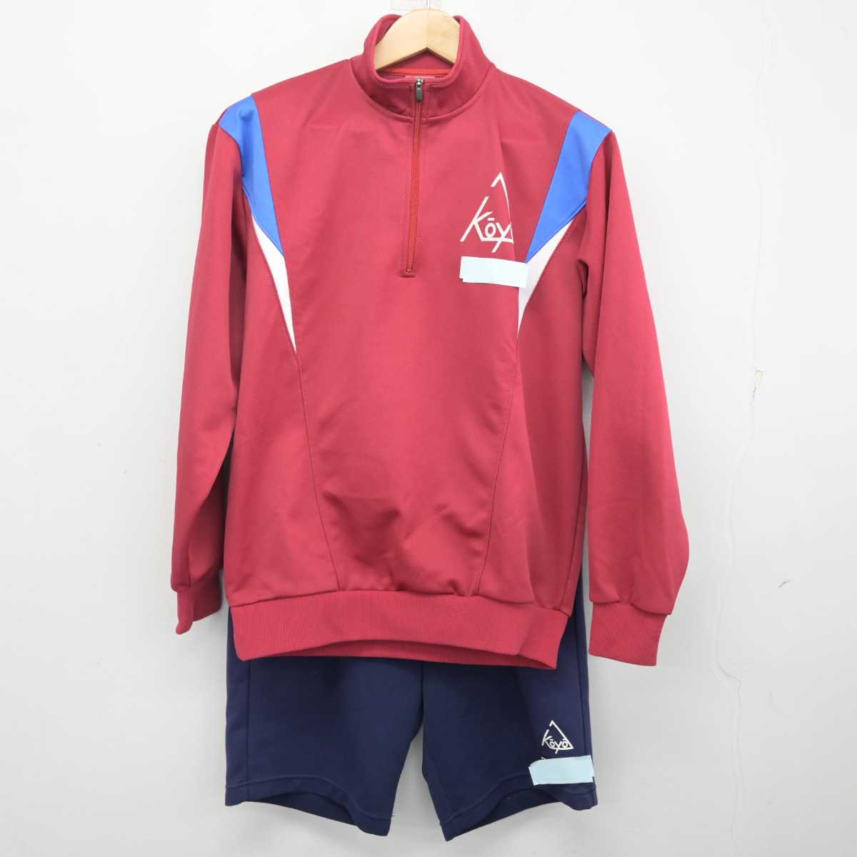 【中古】神奈川県 江陽中学校 女子制服 2点 ジャージ 上・体操服 下 Sf072040 中古制服通販パレイド