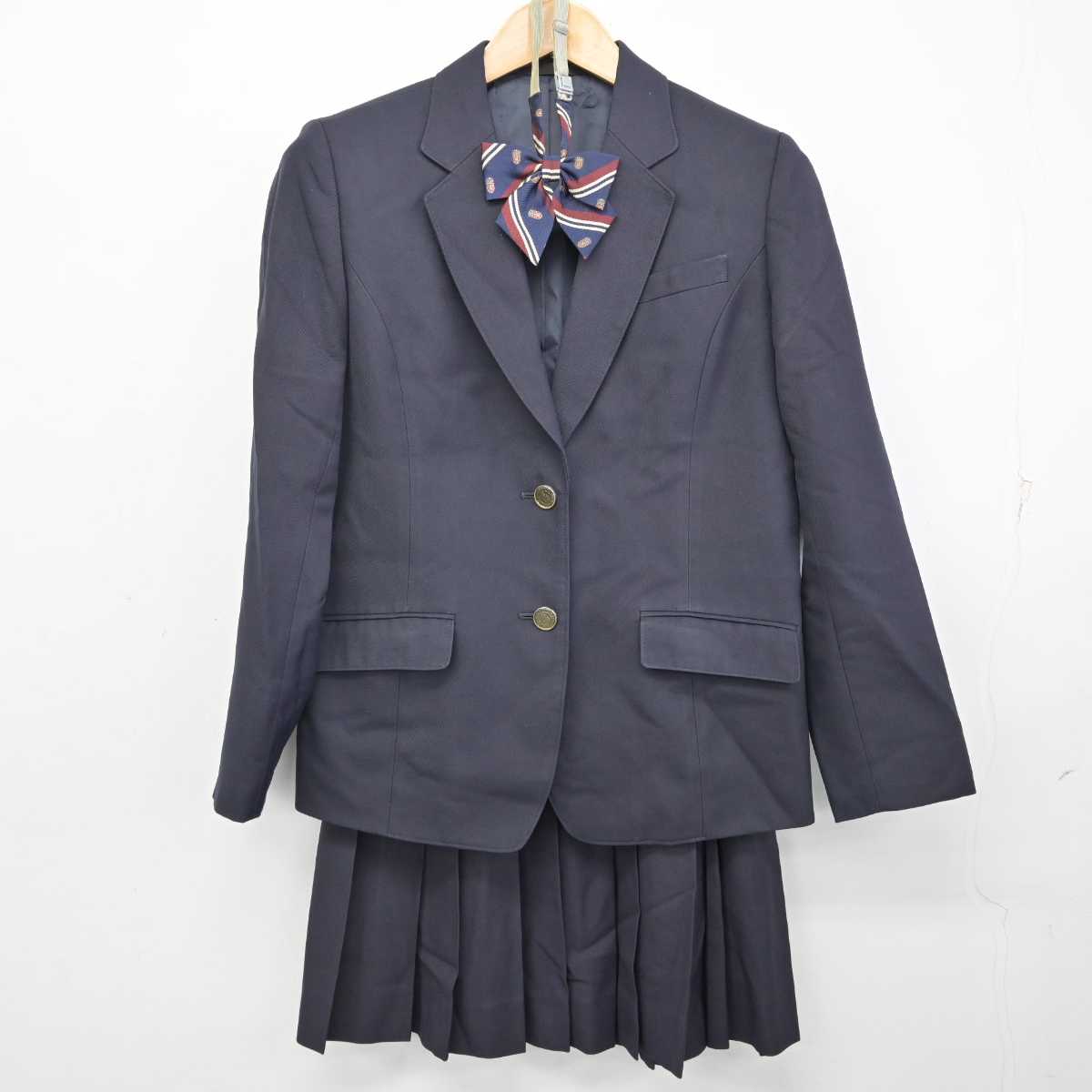 【中古】埼玉県 羽生第一高等学校 女子制服 4点 ブレザー・スカート Sf073012 中古制服通販パレイド