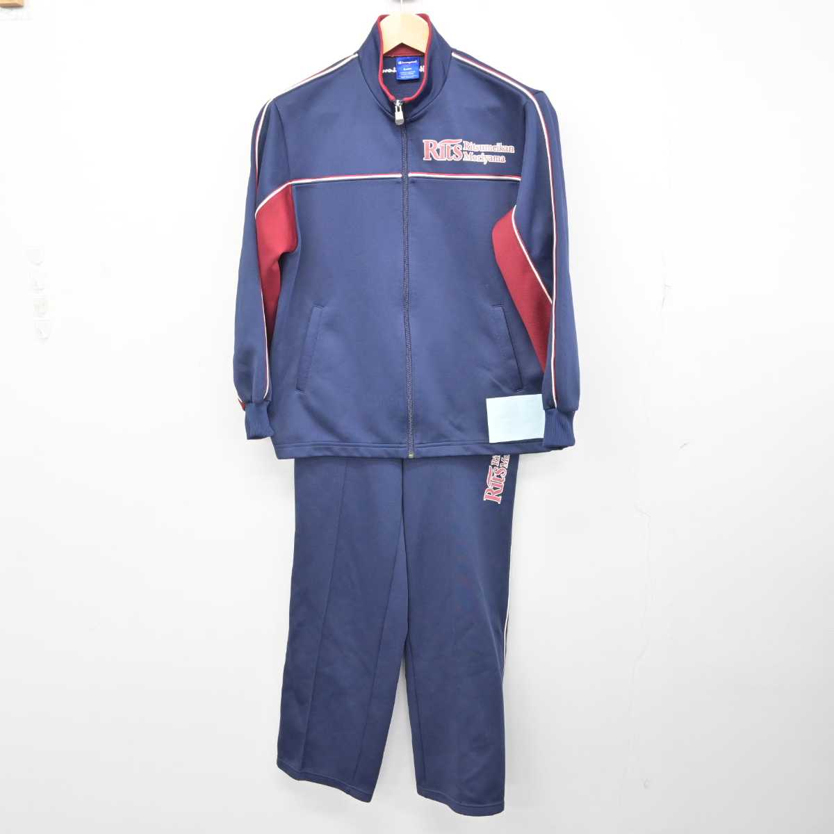 【中古】滋賀県 立命館守山中学校・高等学校 女子制服 2点 ジャージ 上・ジャージ 下 Sf073194 中古制服通販パレイド