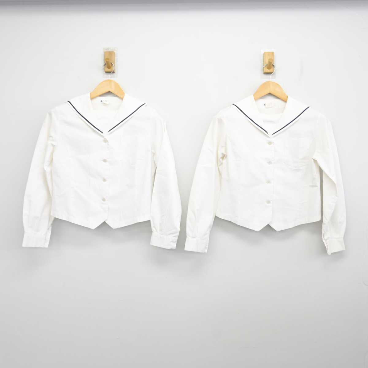 【中古】岐阜県 加納高等学校 女子制服 2点 セーラー服 Sf073259 中古制服通販パレイド