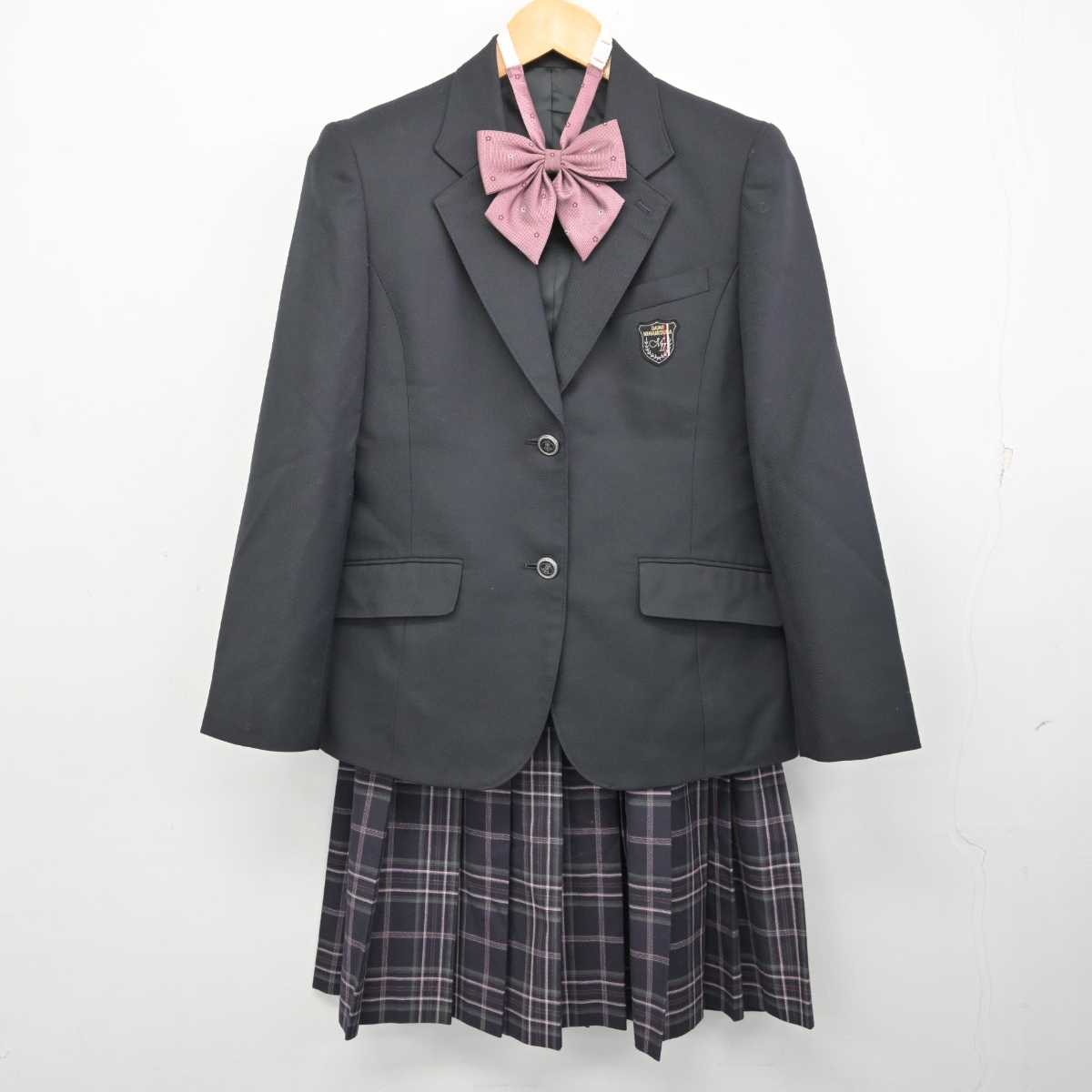 【中古】東京都 江東区立第二南砂中学校 女子制服 3点 ブレザー・スカート Sf073299 中古制服通販パレイド