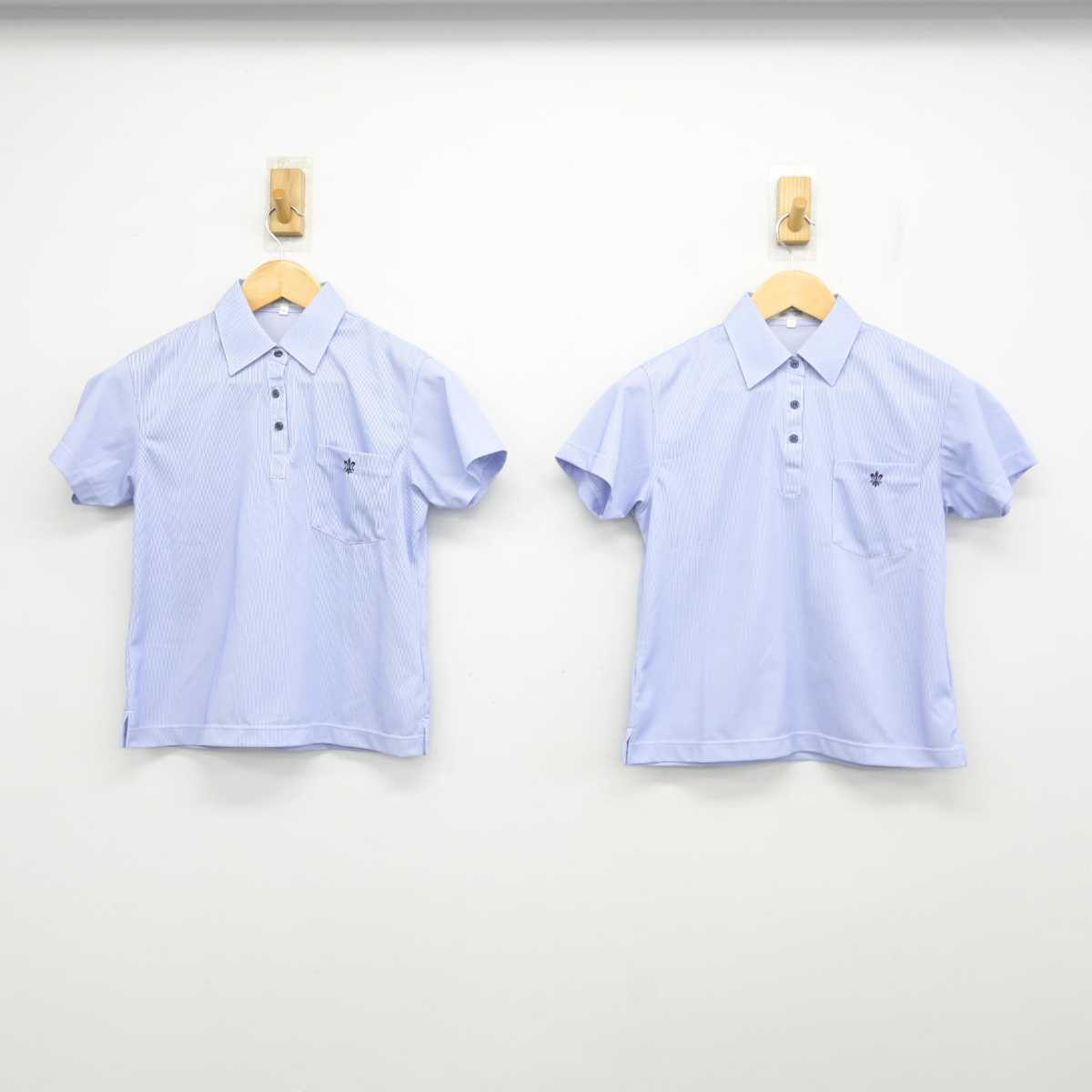 【中古】神奈川県 湘南白百合学園中学・高等学校 女子制服 2点 シャツ Sf073793 中古制服通販パレイド