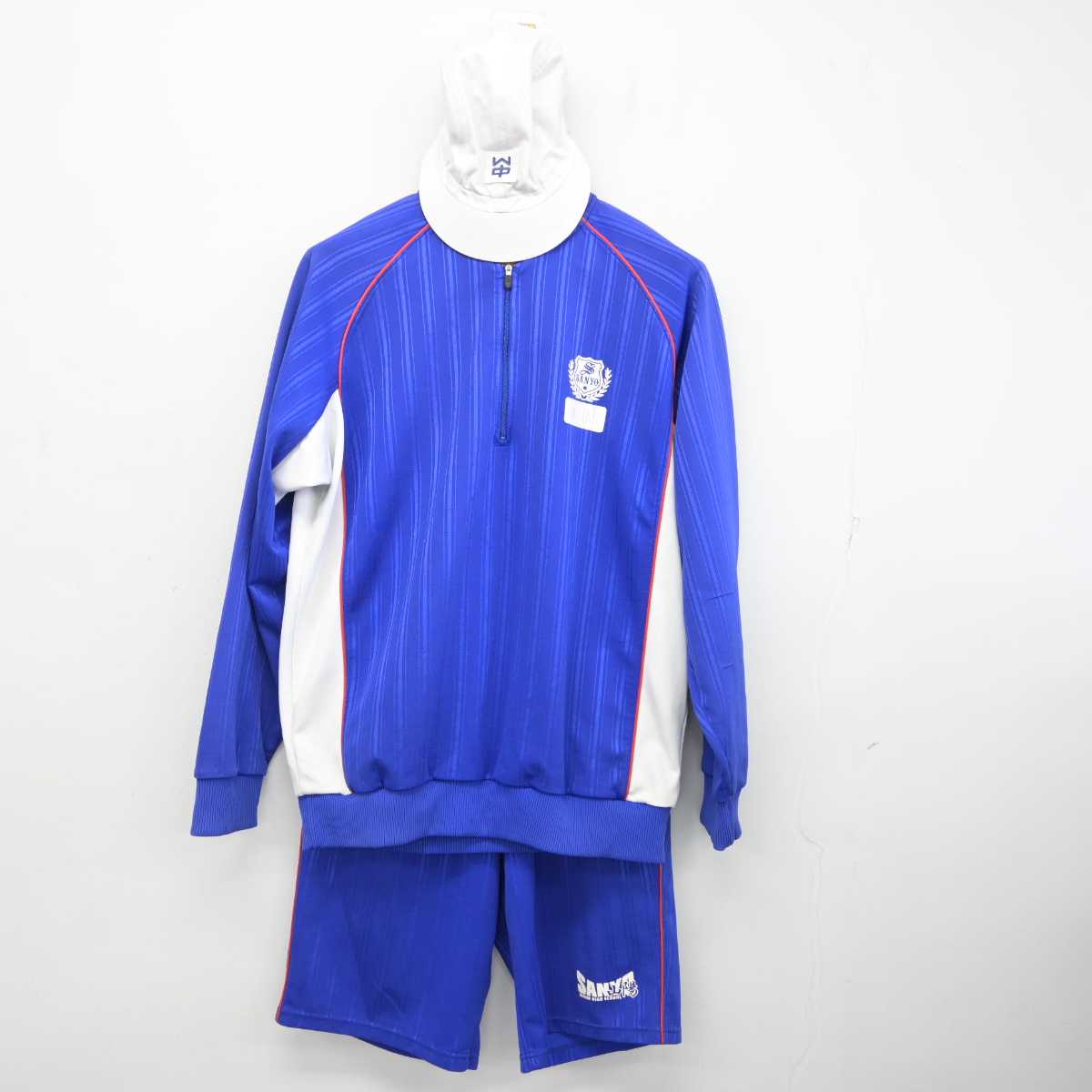 【中古】兵庫県 山陽中学校 女子制服 4点 ジャージ 上・体操服 上・体操服 下 Sf074441 中古制服通販パレイド