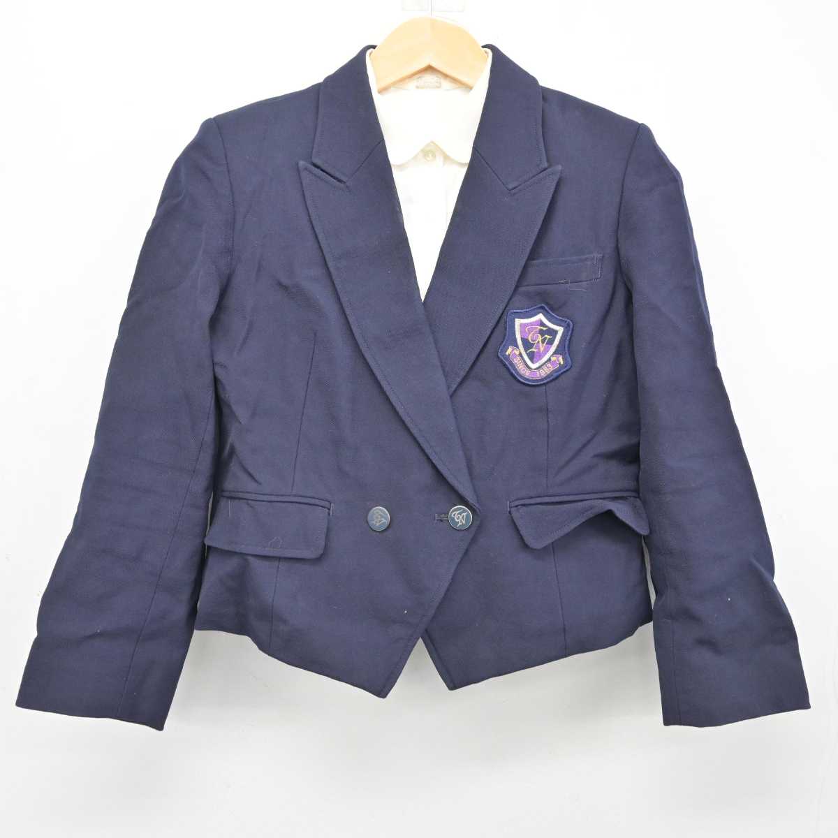 【中古】新潟県 東京学館新潟高等学校旧制服 女子制服 3点 ブレザー・ベスト・シャツ Sf075959 中古制服通販パレイド