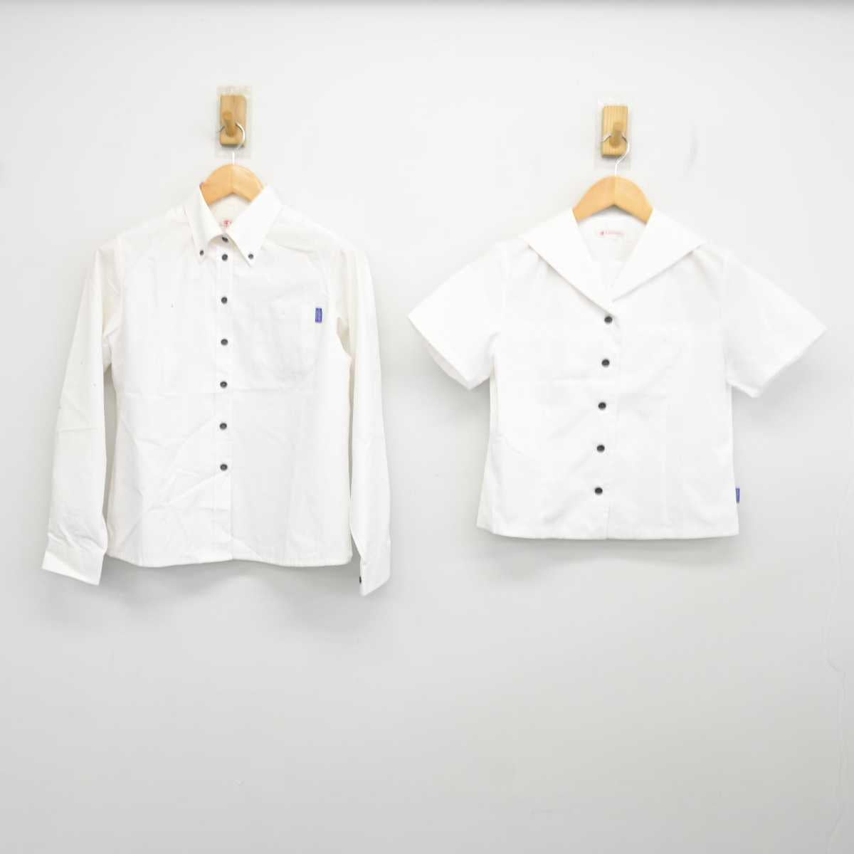 【中古】宮城県 仙台青陵中等教育学校 女子制服 2点 シャツ・セーラー服 Sf076132 中古制服通販パレイド