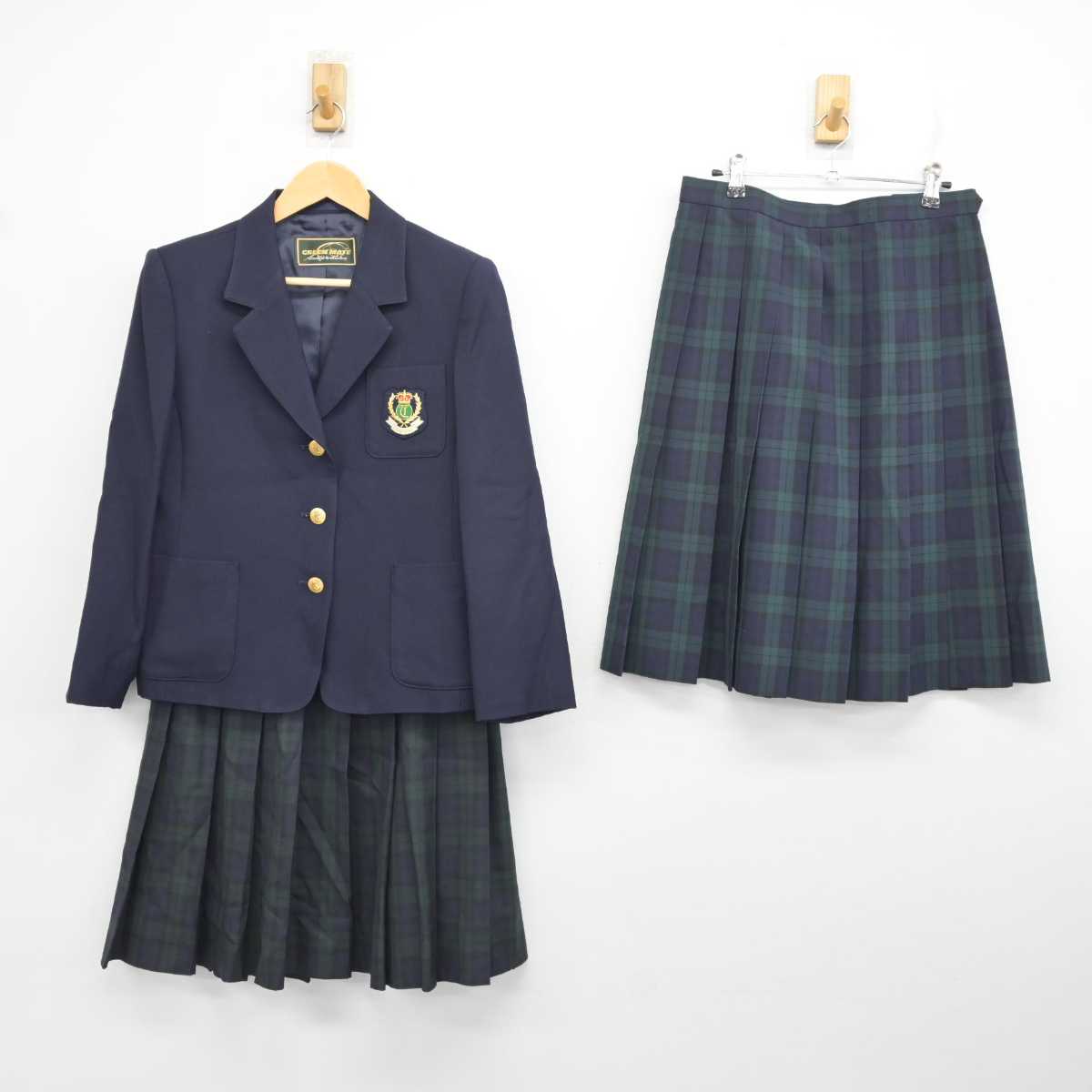 【中古】千葉県 東邦大学付属 東邦中学校・高等学校 女子制服 3点 ブレザー・スカート Sf076291 中古制服通販パレイド