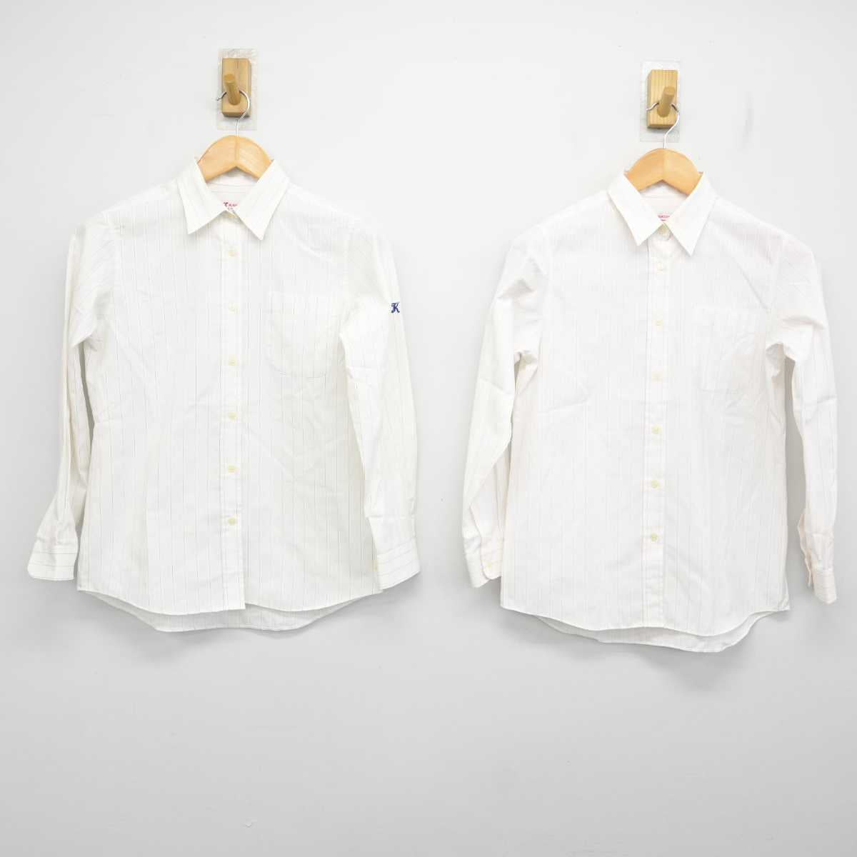 【中古】広島県 広島観音高等学校 女子制服 2点 シャツ Sf076548 中古制服通販パレイド