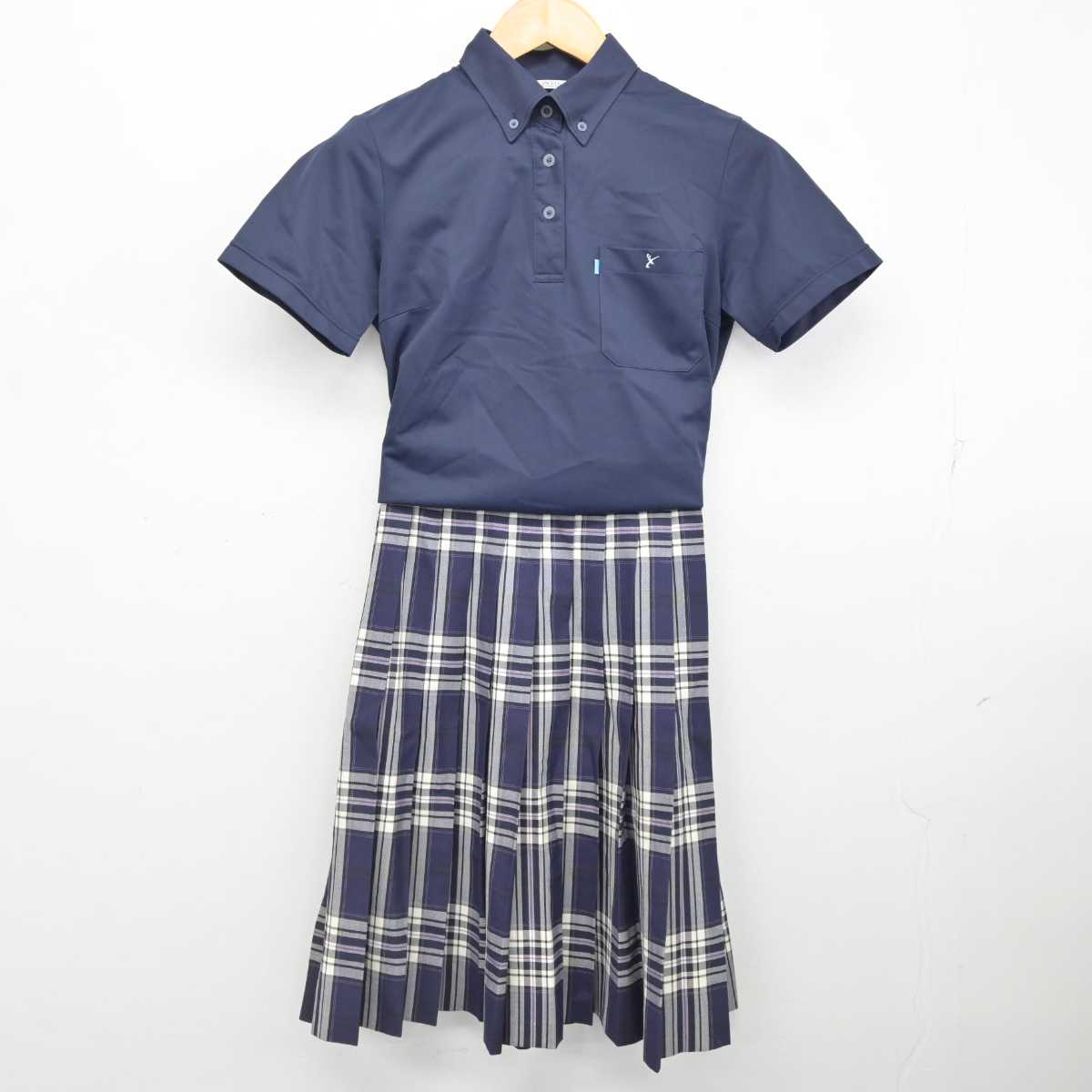 【中古】埼玉県 山村学園高等学校 女子制服 2点 シャツ・スカート Sf076690 中古制服通販パレイド