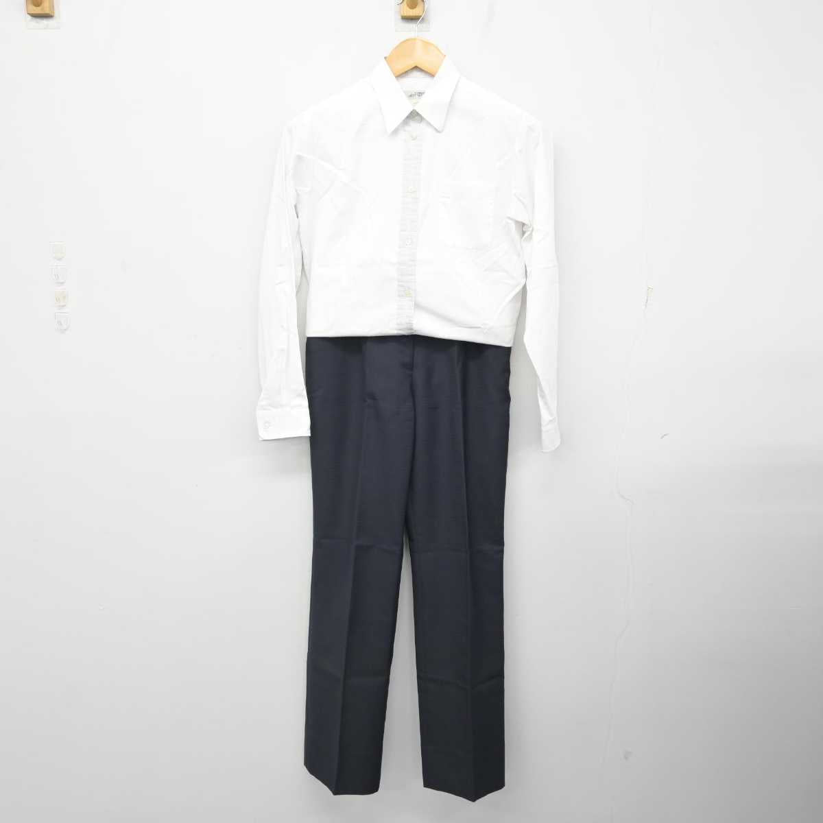 【中古】福岡県 福岡大学附属大濠高等学校 女子制服 2点 シャツ・ズボン Sf076818 中古制服通販パレイド