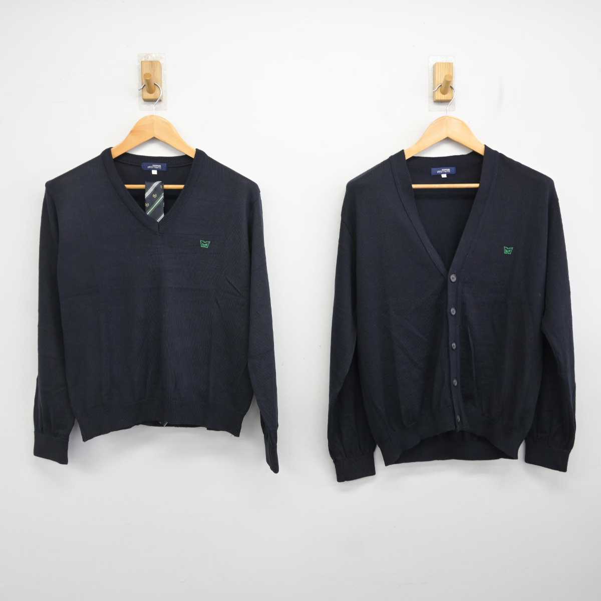 【中古】大阪府 阪南高等学校 女子制服 3点 ニット・ニット Sf077057 中古制服通販パレイド