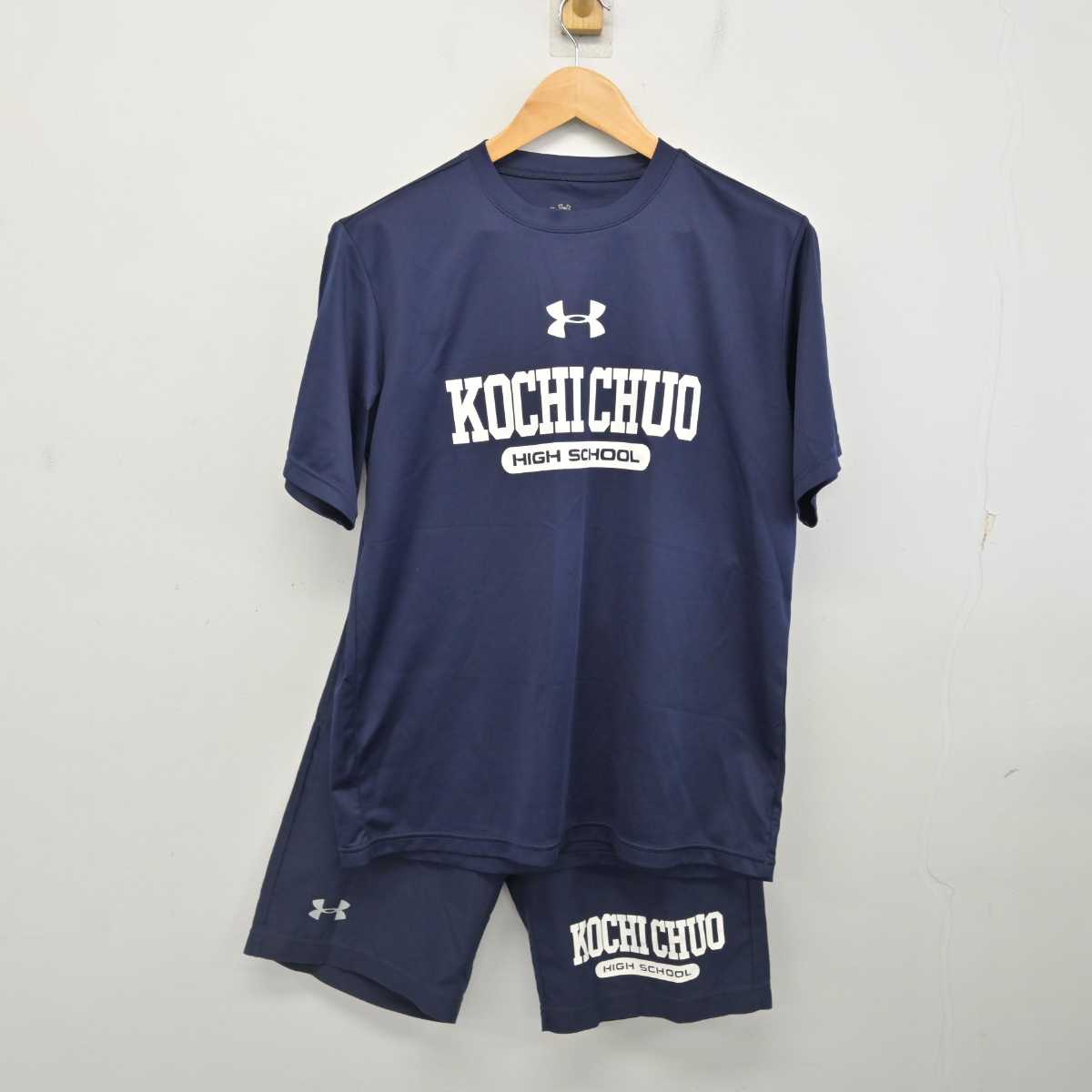 【中古】高知県 高知中央高等学校 女子制服 2点 体操服 上・体操服 下 Sf077225 中古制服通販パレイド