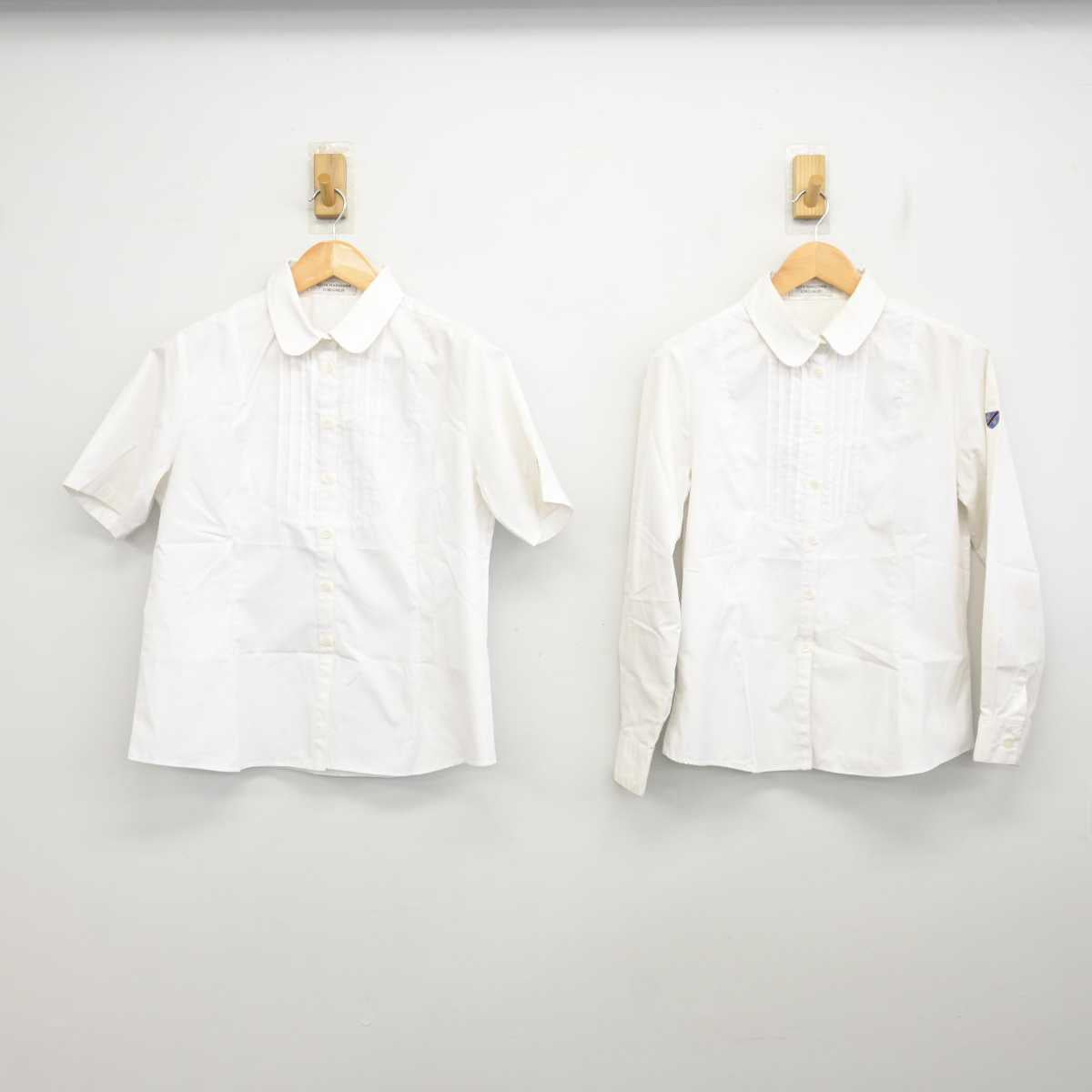 【中古】東京都 國學院高等学校 女子制服 2点 シャツ・シャツ Sf077461 中古制服通販パレイド