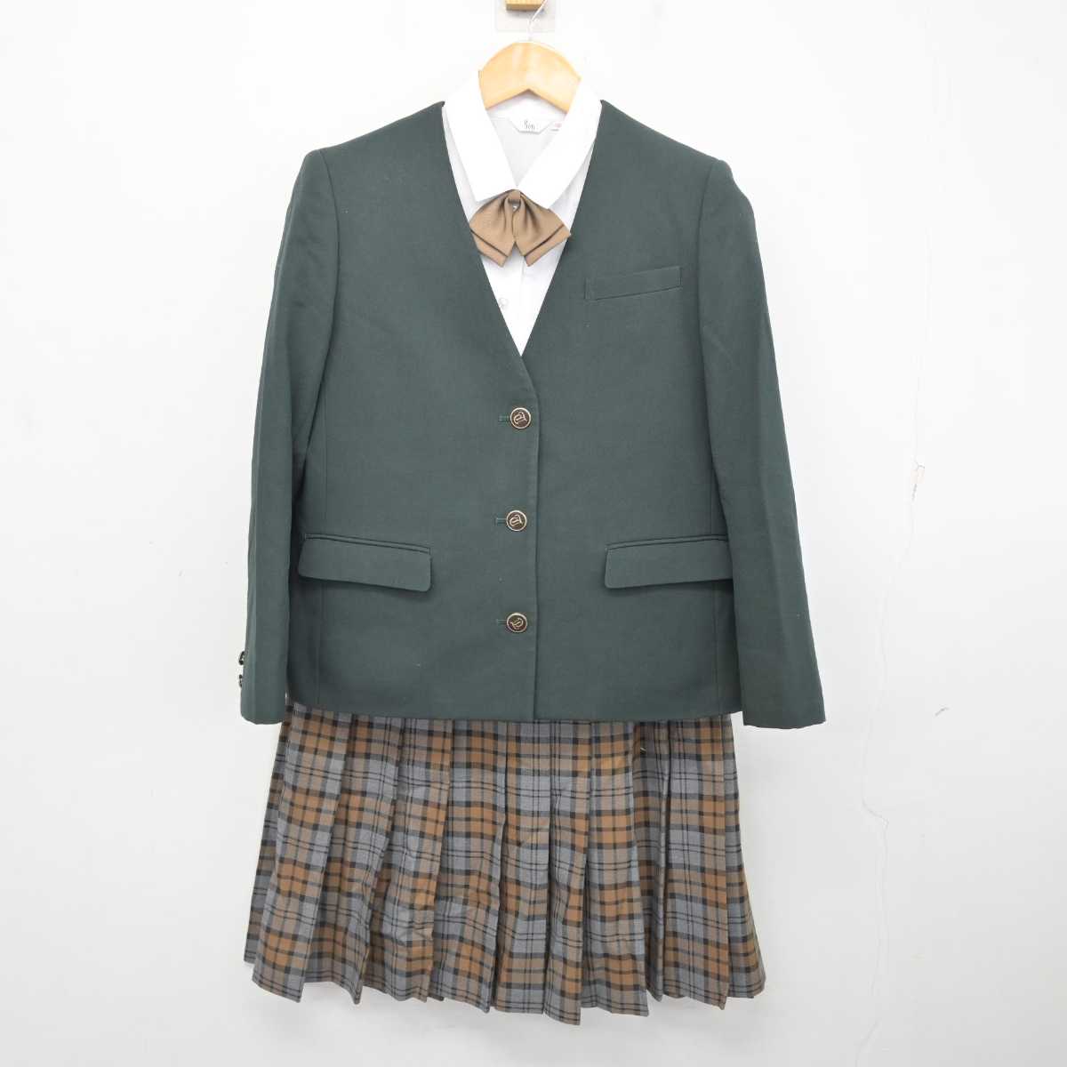 【中古】埼玉県 所沢市立所沢中学校 女子制服 4点 ブレザー・シャツ・スカート Sf077619 中古制服通販パレイド