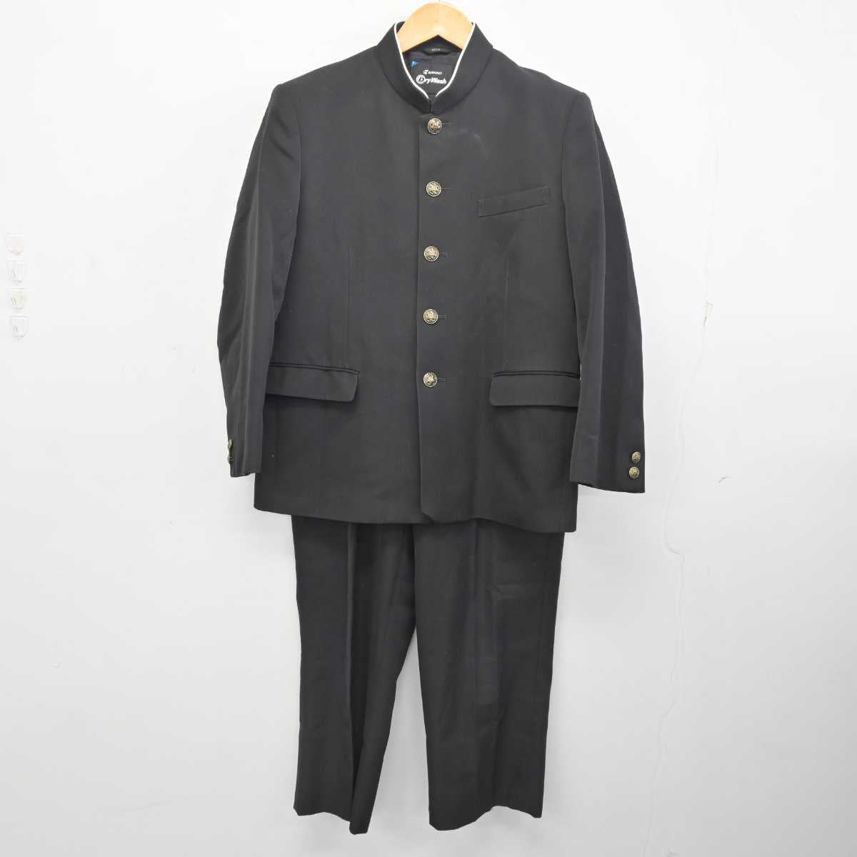 【中古】愛知県 江南市立北部中学校 男子制服 2点 学ラン・ズボン Sf077651 中古制服通販パレイド