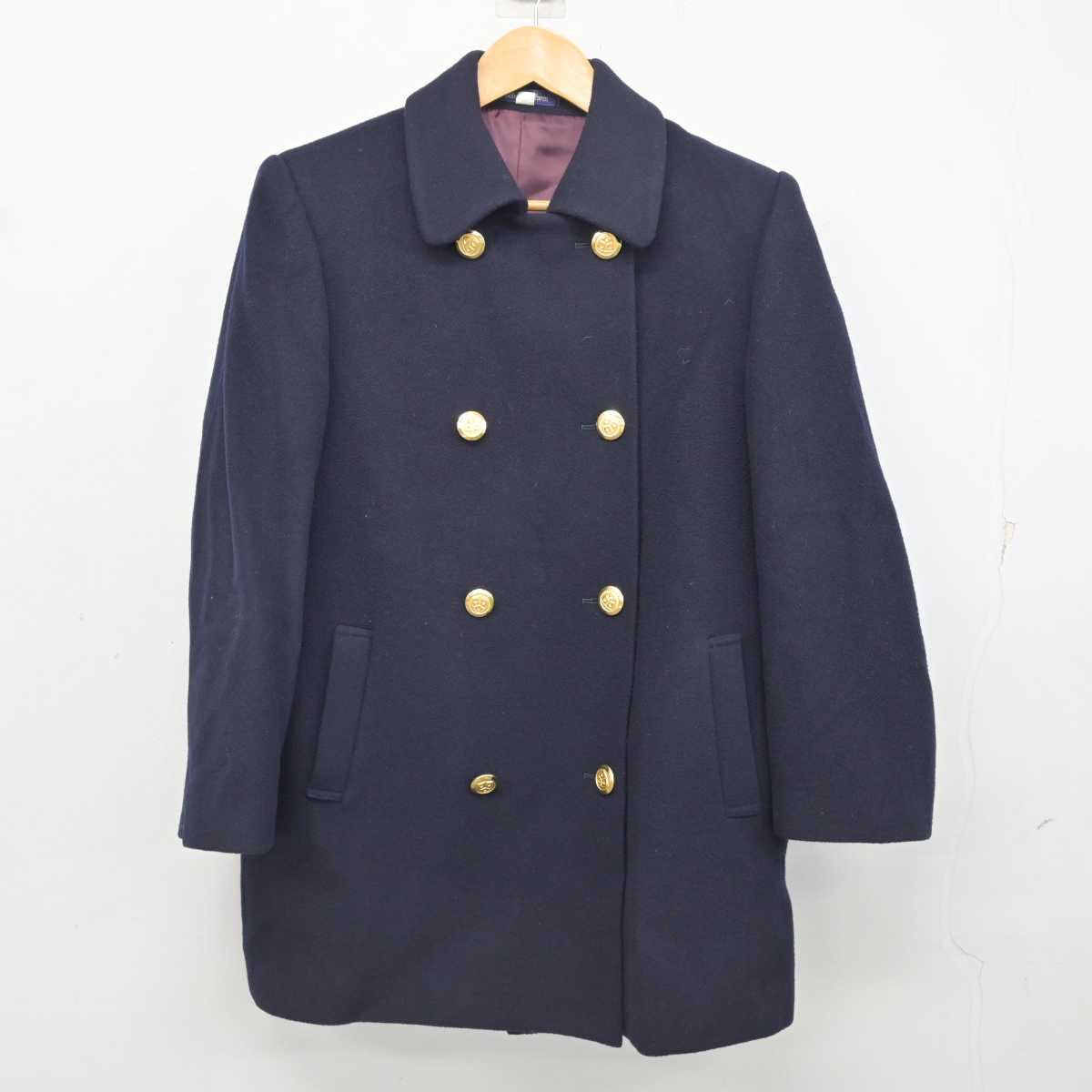 【中古】大阪府 金蘭会高等学校・中学校 女子制服 1点 コート Sf077871 中古制服通販パレイド