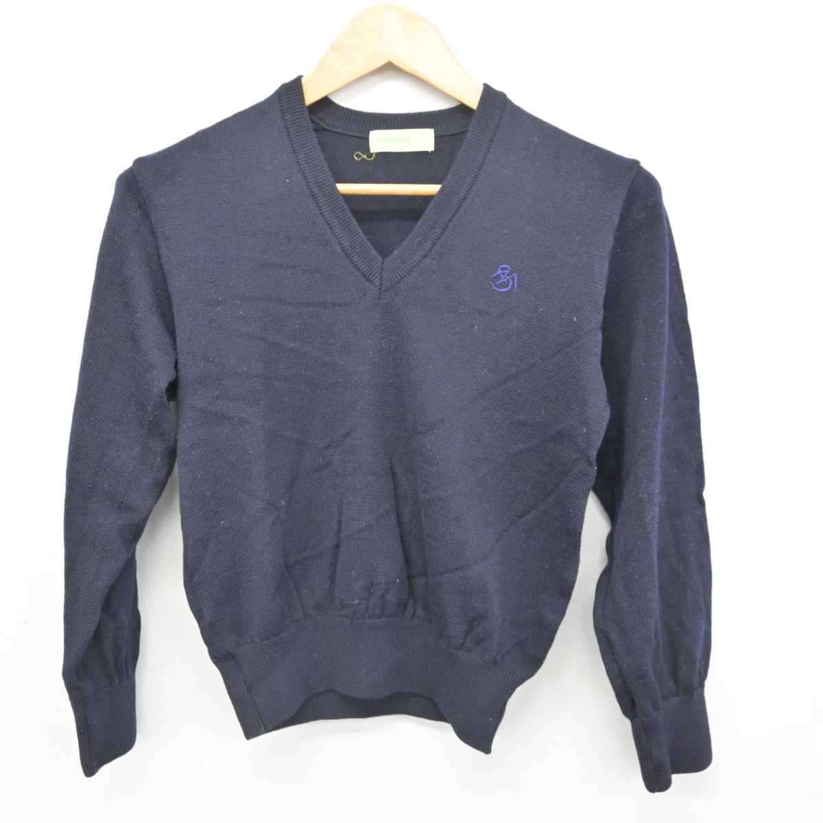 【中古】佐賀県 佐賀清和中学校 女子制服 1点 ニット Sf078018 中古制服通販パレイド