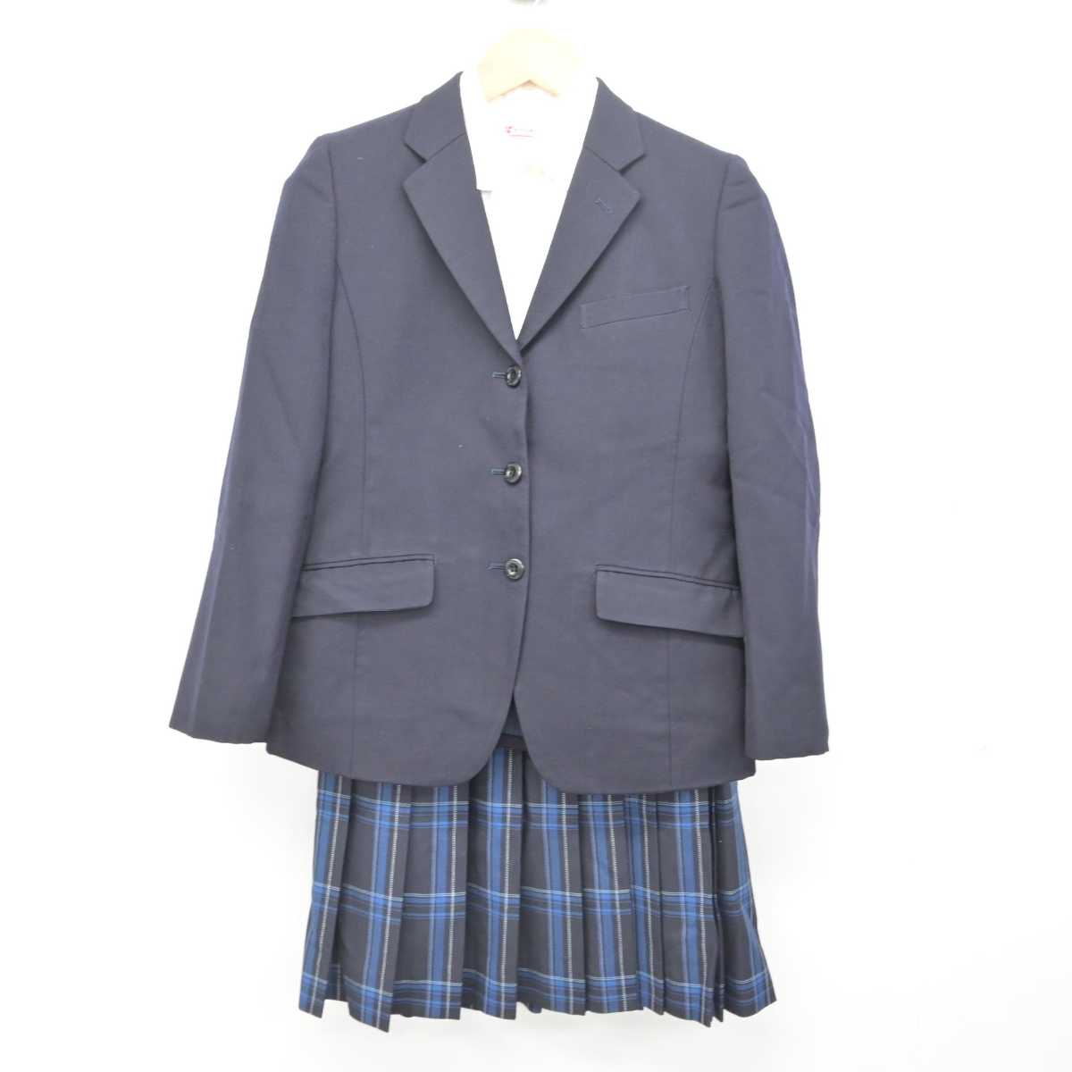 【中古】東京都 東京家政大学附属女子高等学校 女子制服 4点 ブレザー・シャツ・スカート Sf078021 中古制服通販パレイド