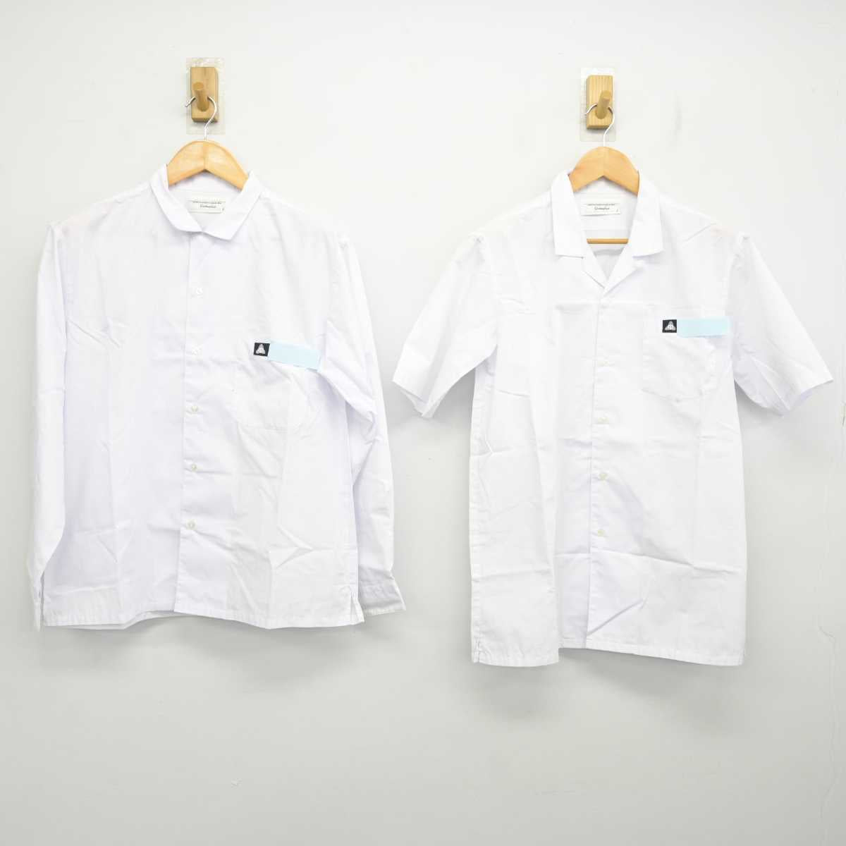 【中古】徳島県 藍住中学校 男子制服 2点 シャツ・シャツ Sf078540 中古制服通販パレイド
