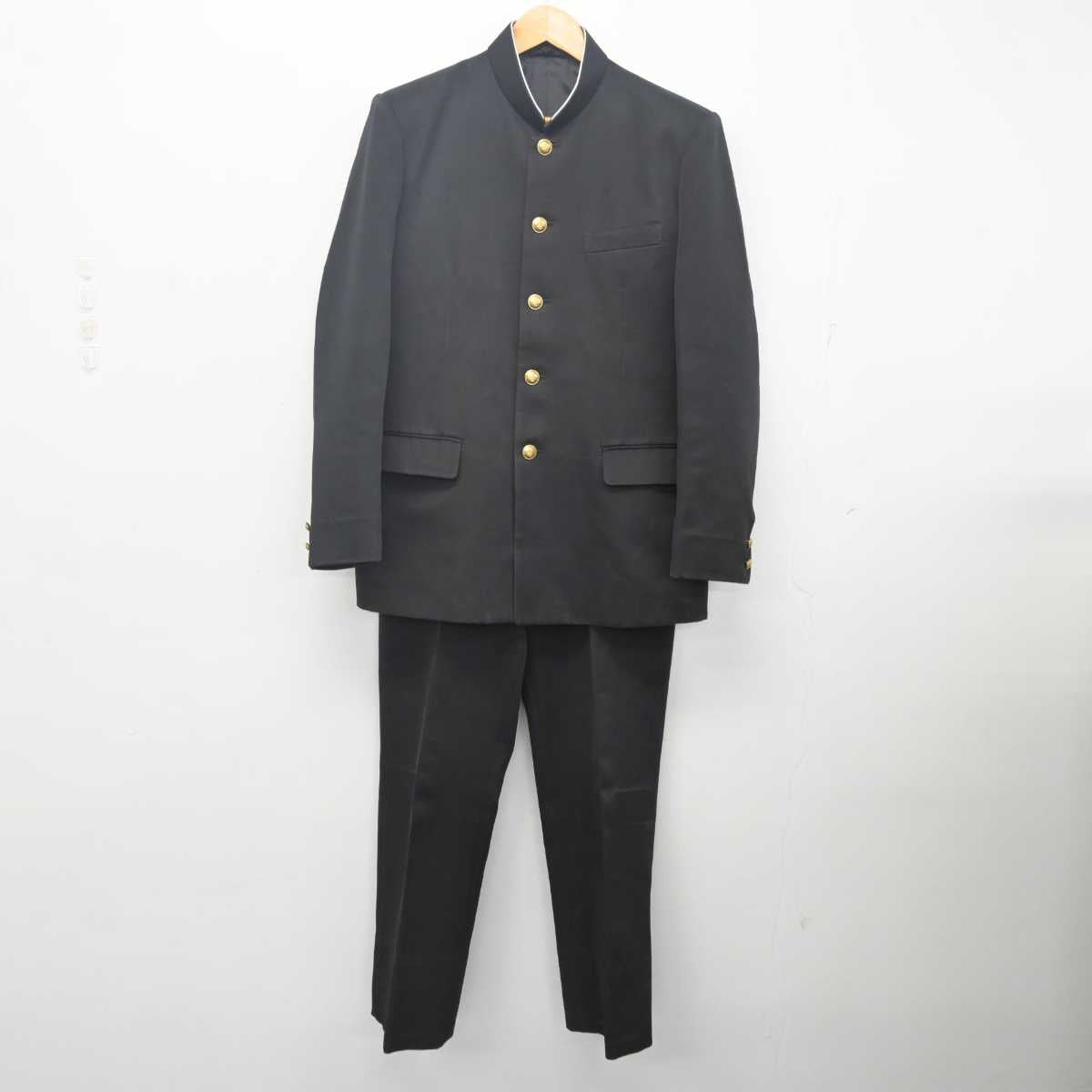 【中古】香川県 高松工芸高等学校 男子制服 3点 学ラン・ズボン・ズボン Sf079779 中古制服通販パレイド