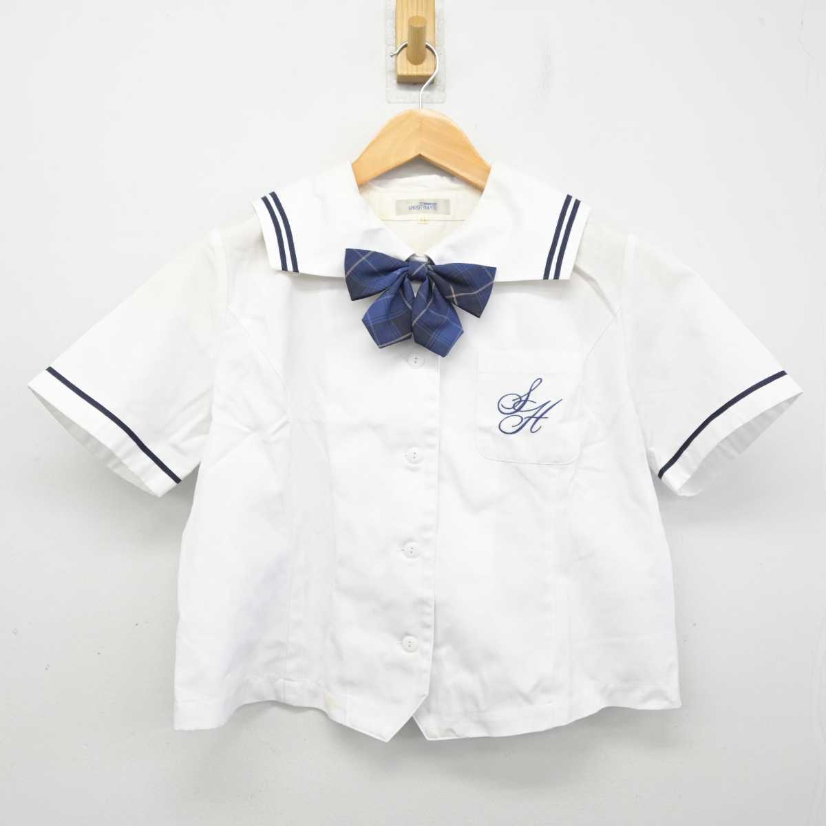 【中古】埼玉県 栄東中学・高等学校 女子制服 2点 セーラー服 Sf080376 中古制服通販パレイド