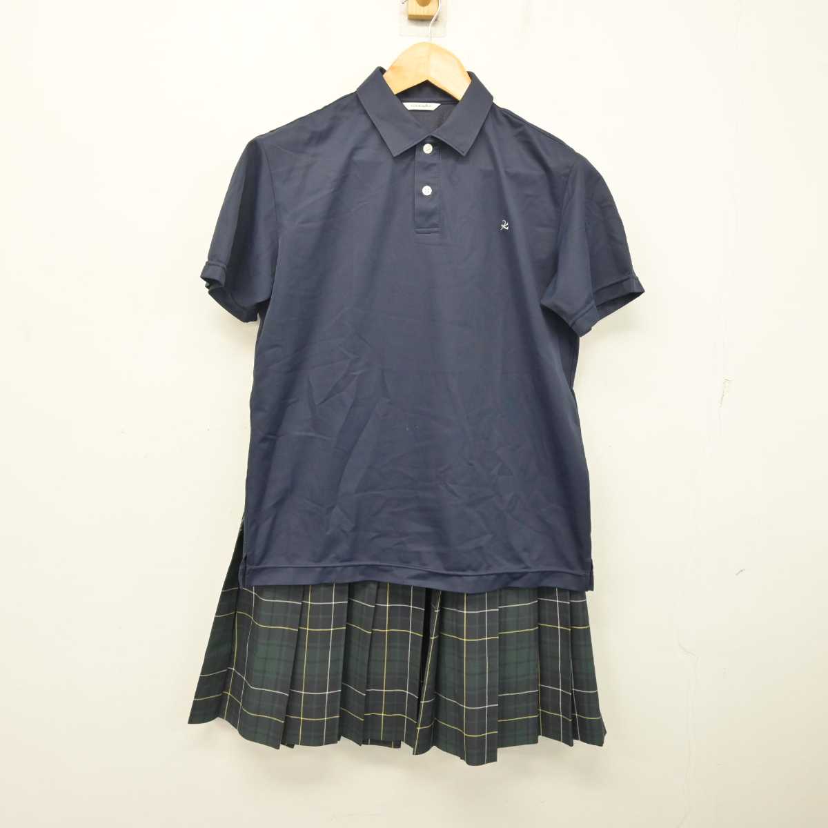 【中古】神奈川県 向上高等学校 女子制服 3点 シャツ・シャツ・スカート Sf080439 中古制服通販パレイド