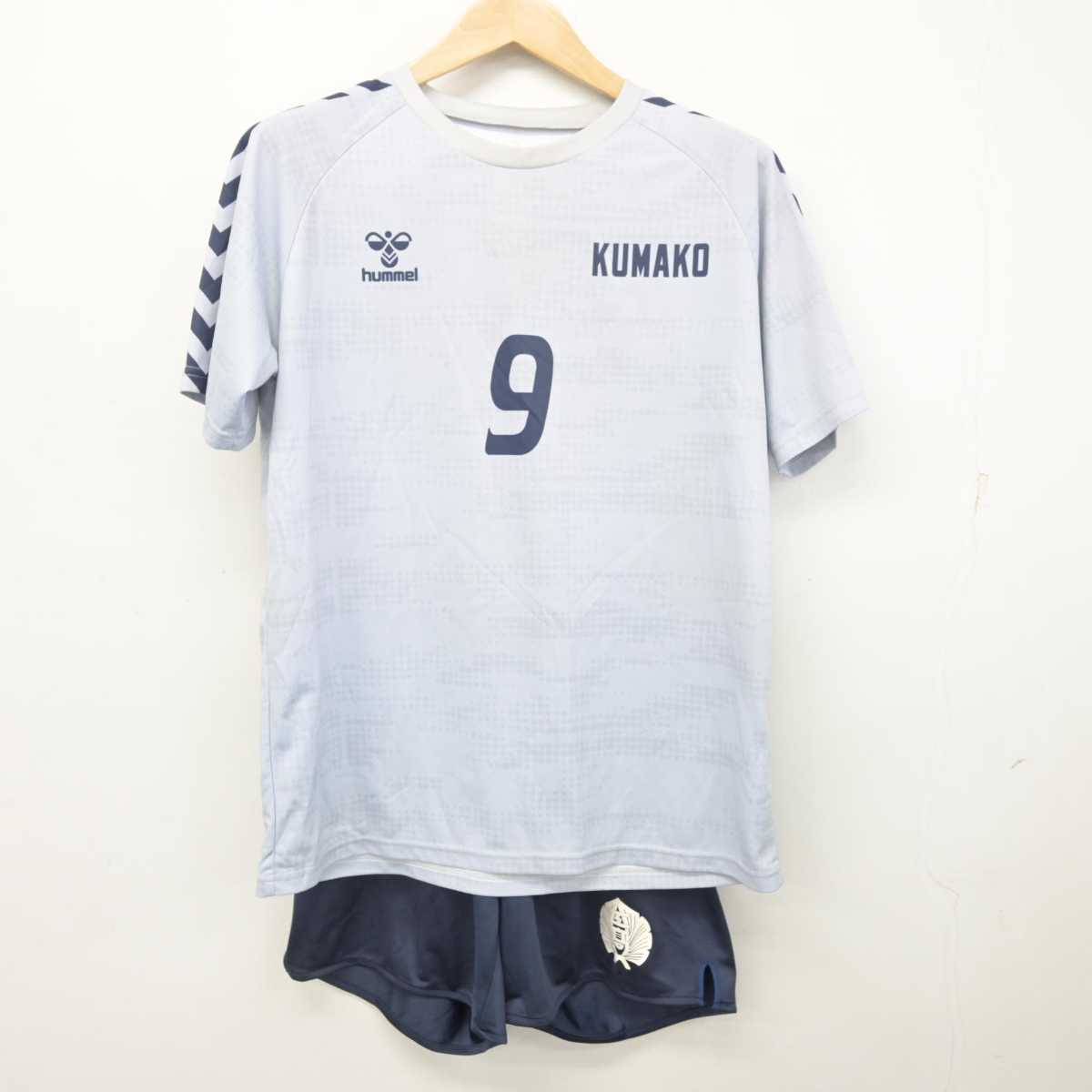 【中古】熊本県 熊本工業高等学校サッカー部ユニフォーム 男子制服 3点 部活ユニフォーム 上・部活ユニフォーム 下 Sf081365