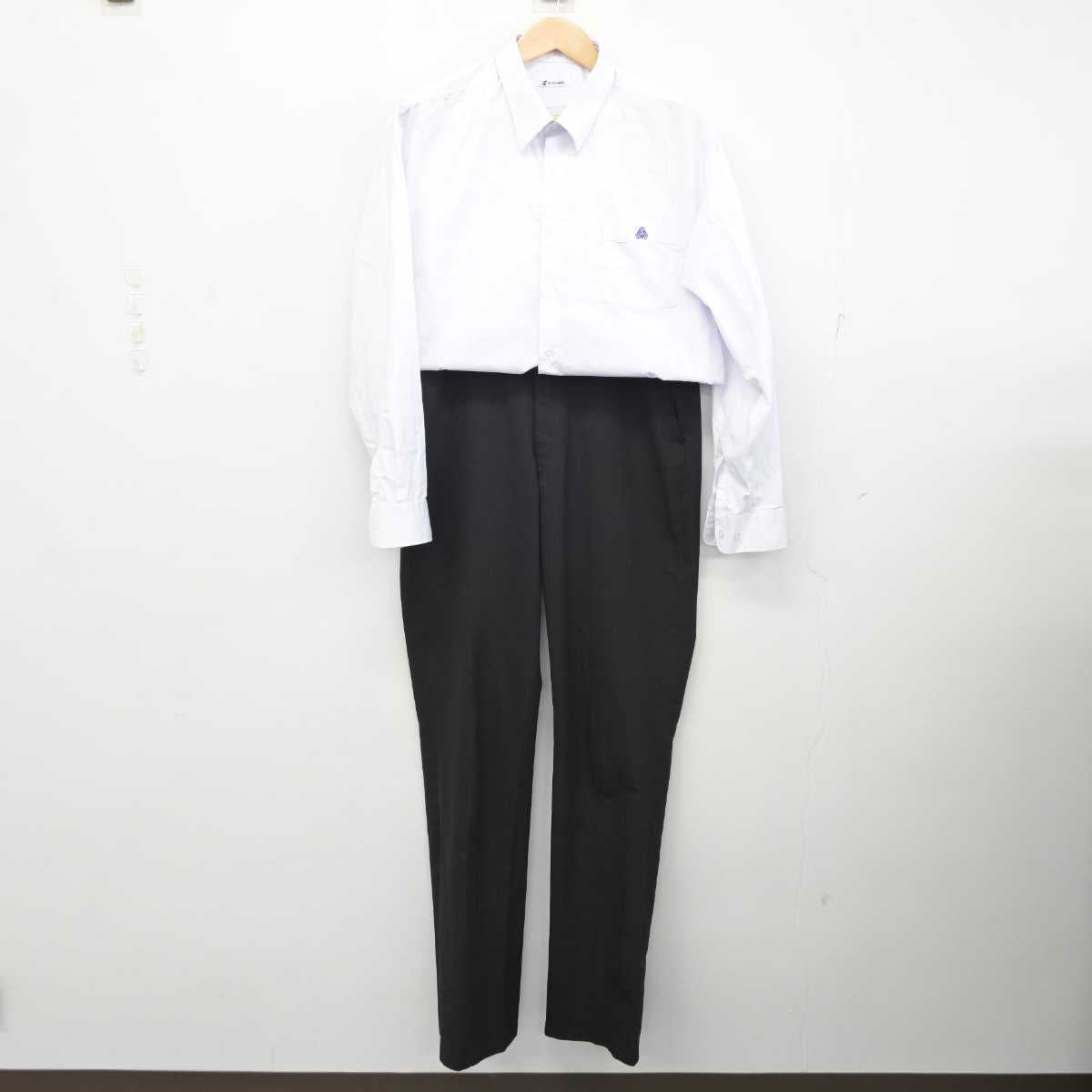 【中古】新潟県 新潟工業高等学校 男子制服 2点 シャツ・ズボン Sf081640 中古制服通販パレイド