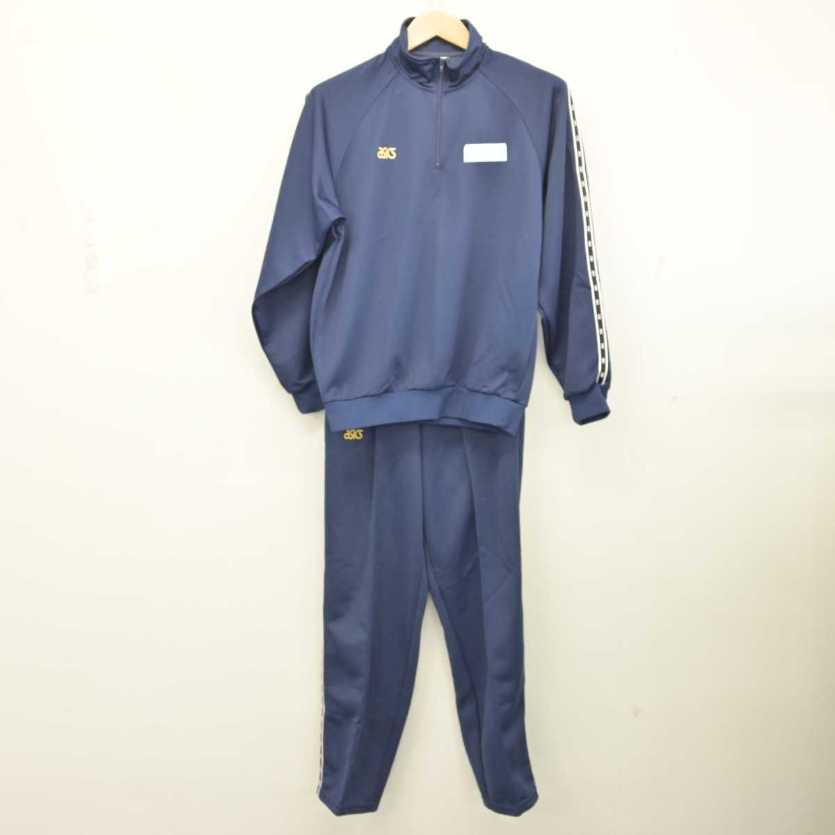 【中古】兵庫県 姫路飾西高等学校 男子制服 2点 ジャージ 上・ジャージ 下 Sf082048 中古制服通販パレイド