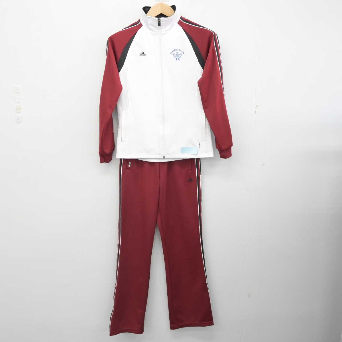 【中古】佐賀県 早稲田佐賀高等学校 女子制服 2点 ジャージ 上・ジャージ 下 Sf083340 中古制服通販パレイド