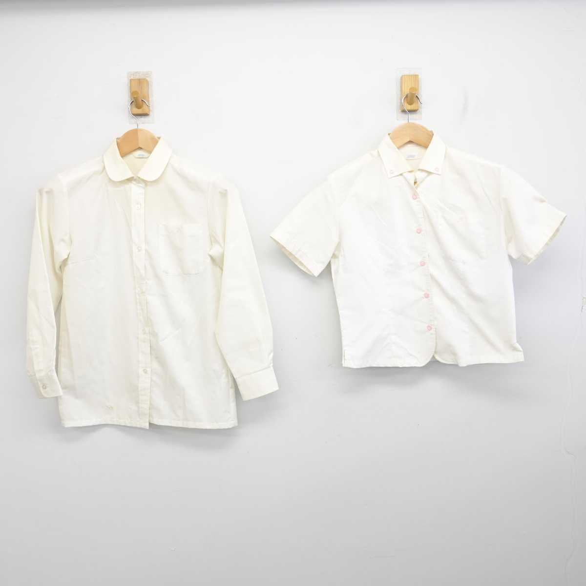 【中古】富山県 富山国際大学付属高等学校 女子制服 2点 シャツ・シャツ Sf084081 中古制服通販パレイド