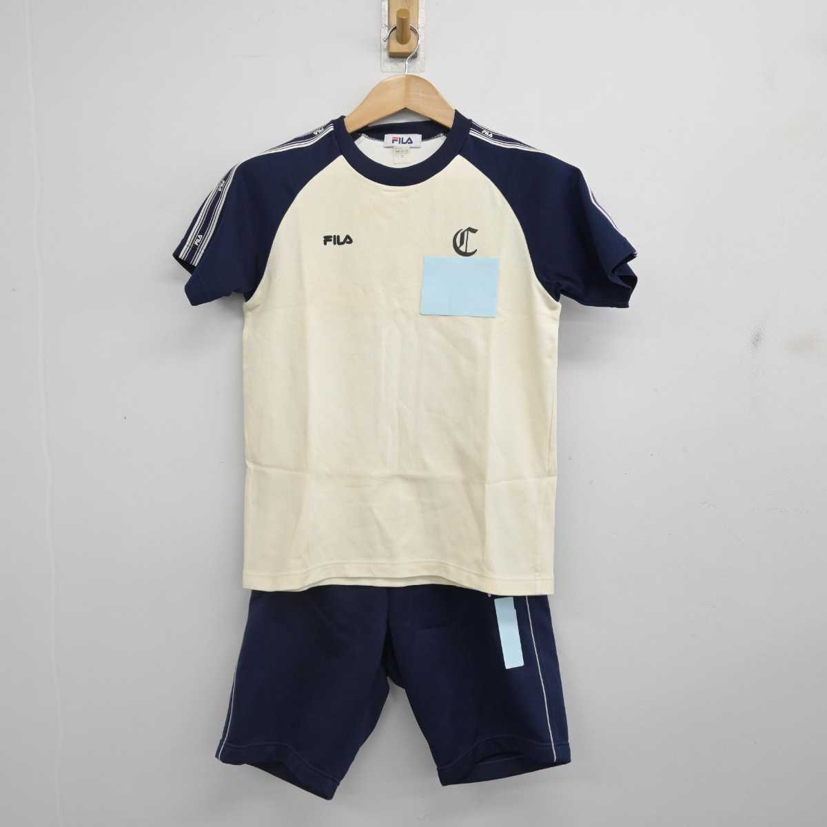 【中古】茨城県 学校法人常磐大学智学館中等教育学校 女子制服 2点 体操服 上・体操服 下 Sf084891 中古制服通販パレイド